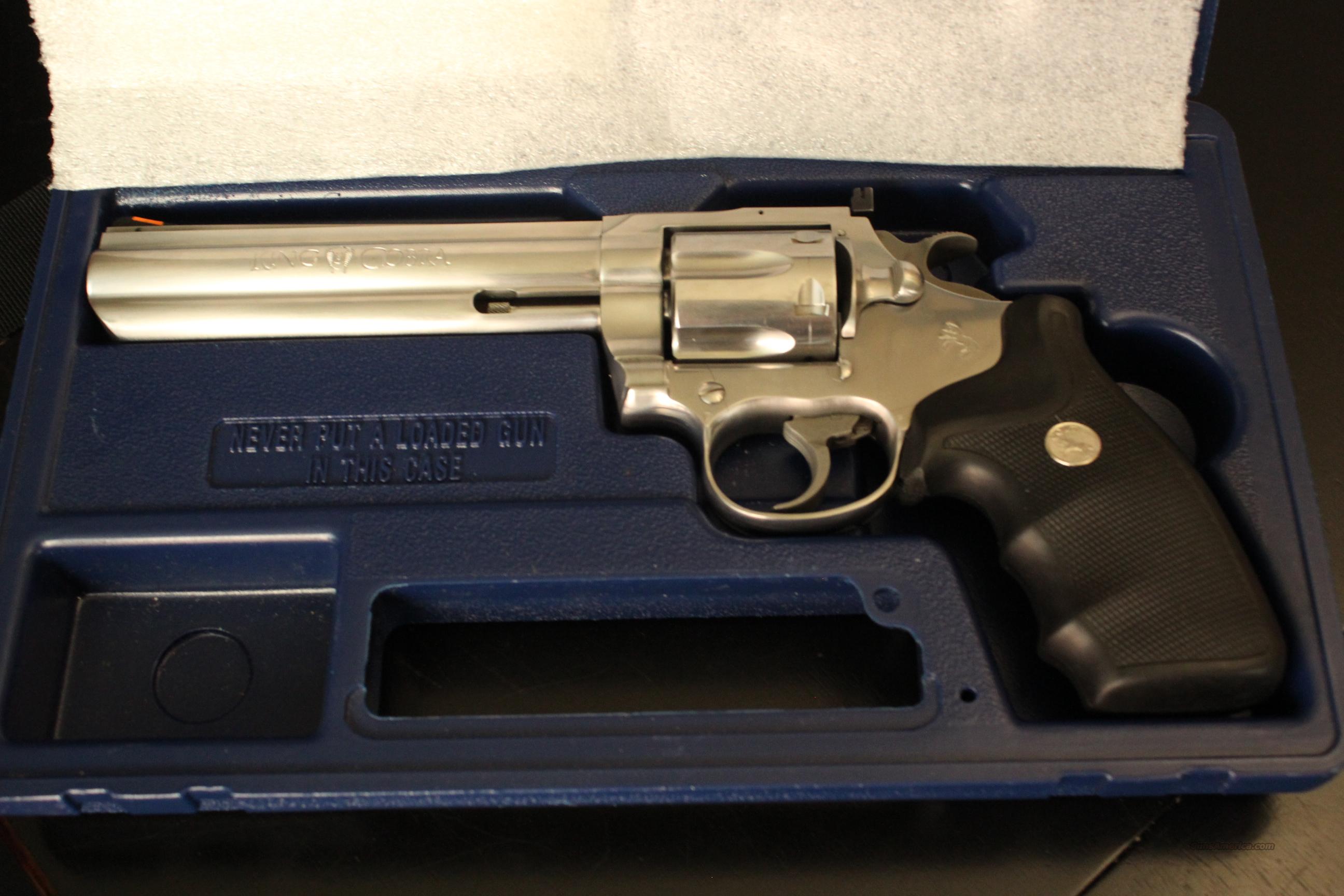 Colt King Cobra, Stainless, 6" Enh... for sale at Gunsamerica.com ...