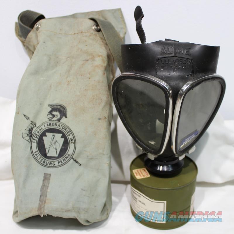 Acme full vision gas mask used for sale at Gunsamerica.com: 906932447