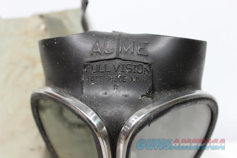 Acme full vision gas mask used for sale at Gunsamerica.com: 906932447