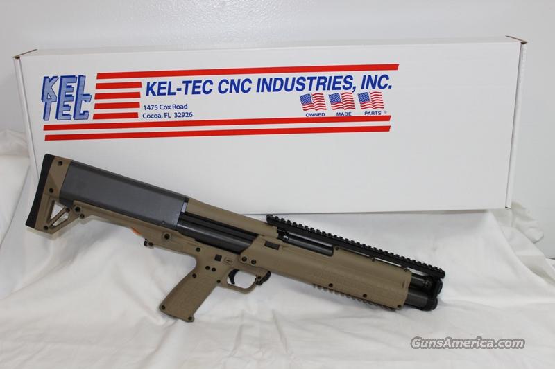 Keltec KSG Desert Tan NIB for sale at Gunsamerica.com: 996609248