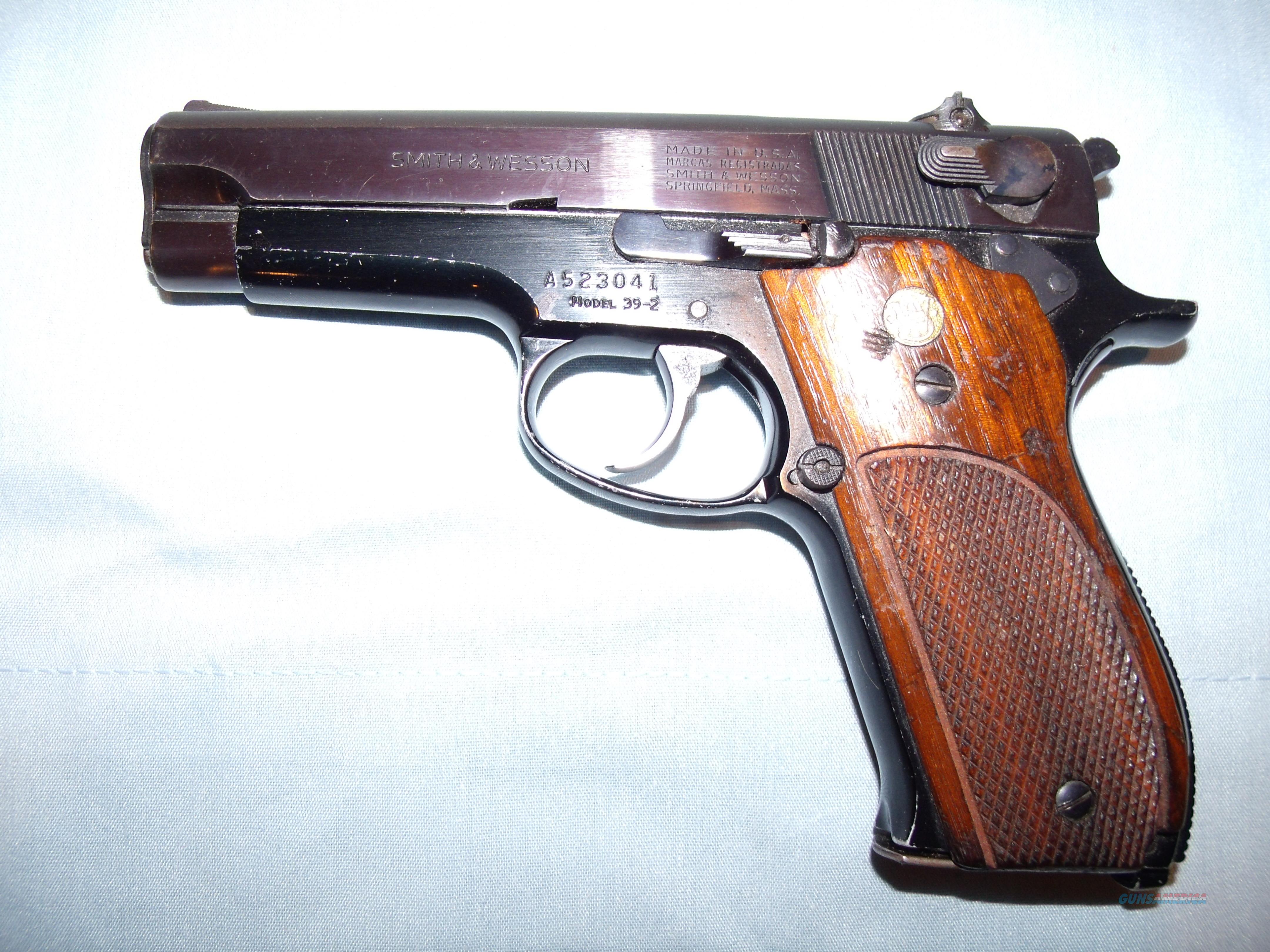 S&W MODEL 39-2, 9MM for sale at Gunsamerica.com: 920291592
