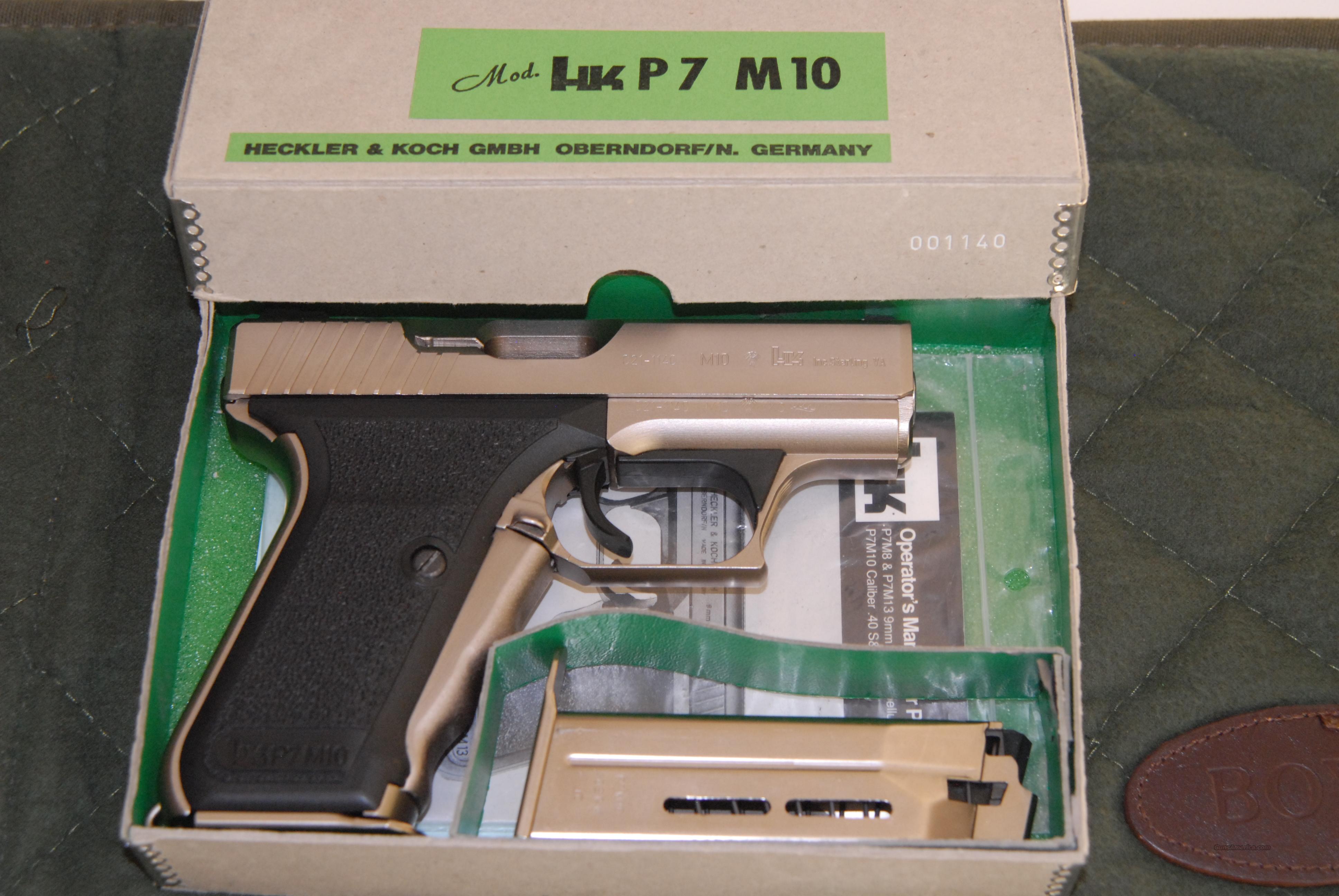 HK P7M10 for sale at Gunsamerica.com: 976249143
