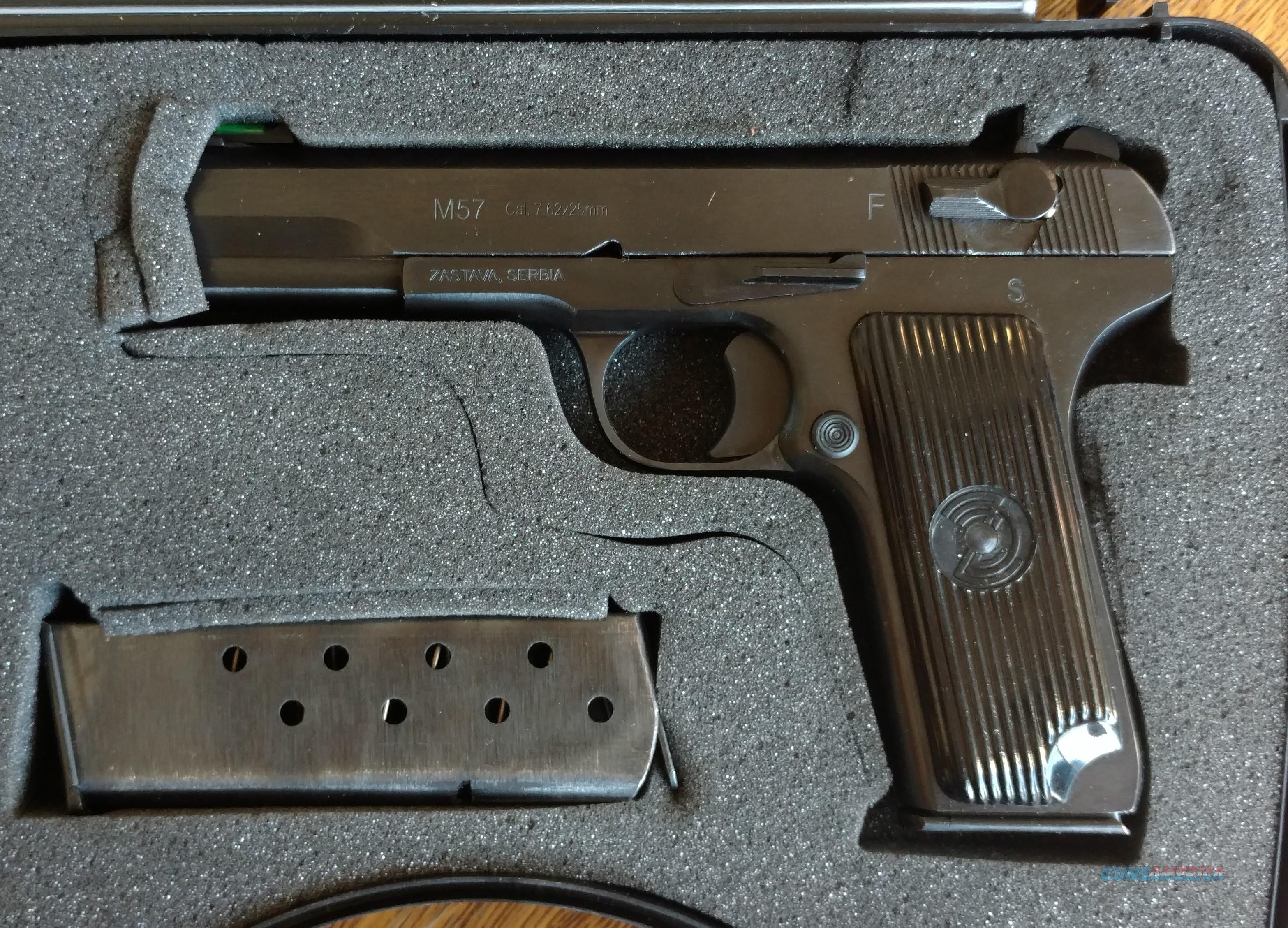 Zastava M57 pistol 7.65 Tokarev for sale at Gunsamerica.com: 909714409