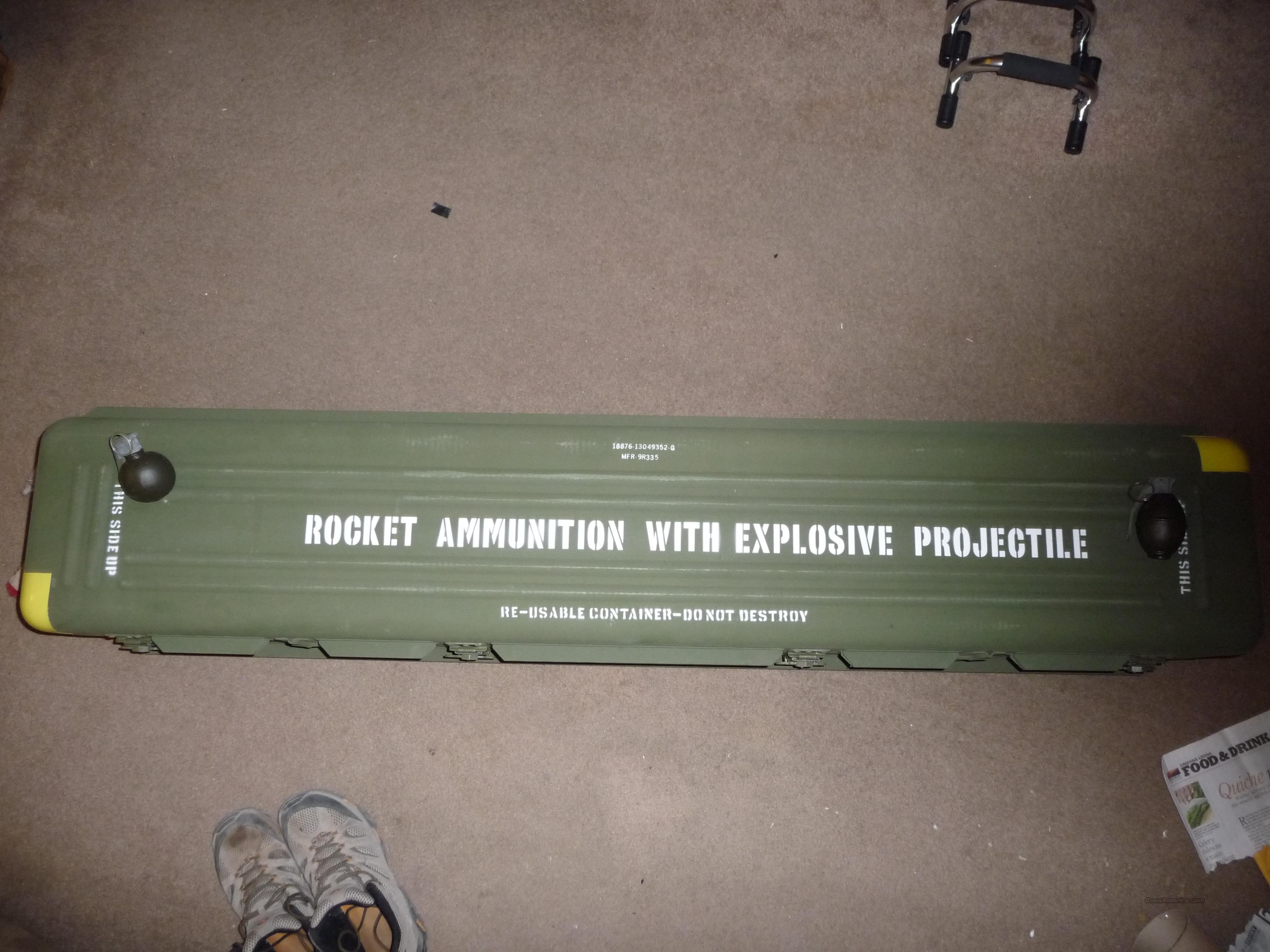 FIM-92 Stinger Missile Case Rocket Launcher LAW... for sale