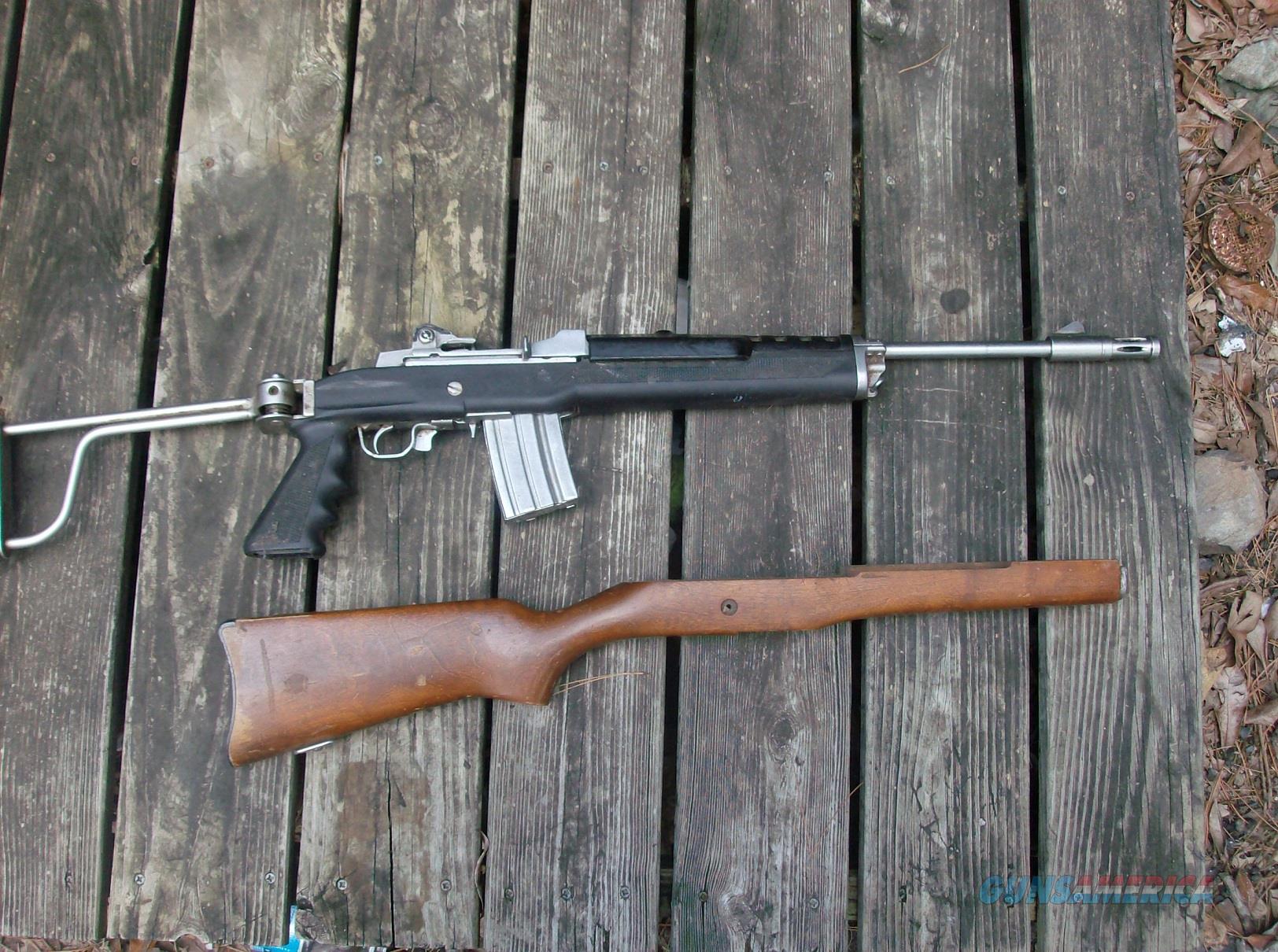 Tactical Mini-14 w/ two stocks + ma... for sale at Gunsamerica.com ...