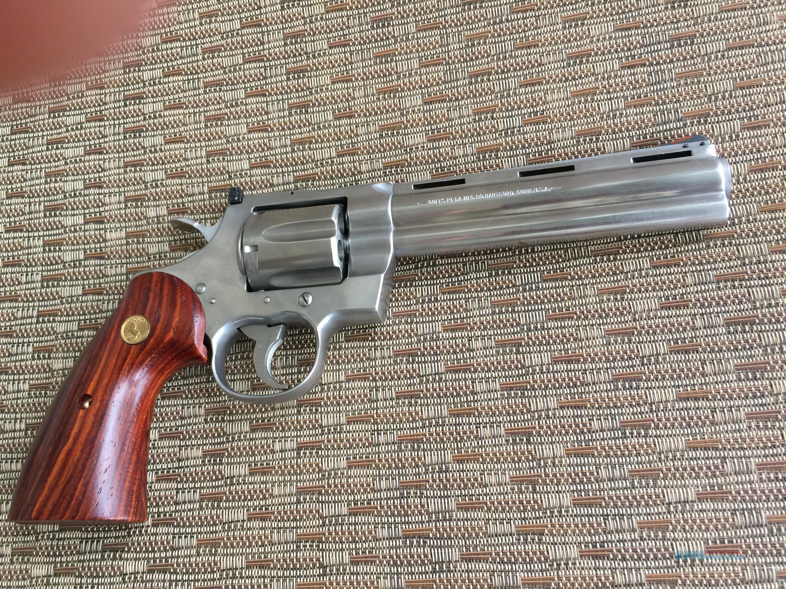 Colt Python 6" Stainless LNIB for sale at Gunsamerica.com: 960560464