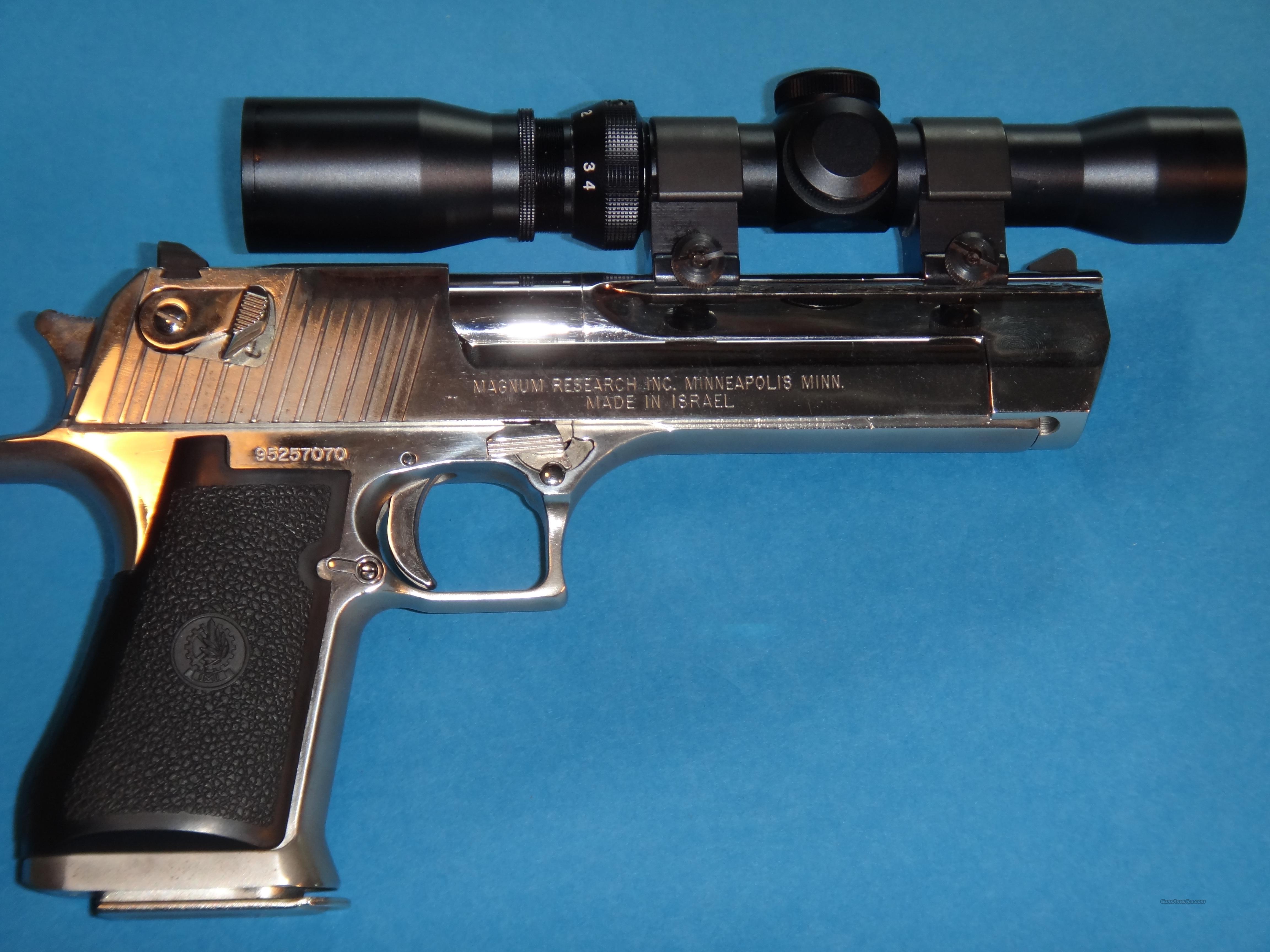 Desert Eagle Pistol w/scope for sale at Gunsamerica.com: 940112776