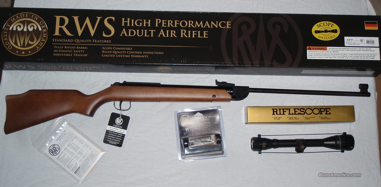 RWS Model 34 .177 cal. 1000 fps Air... for sale at Gunsamerica.com ...