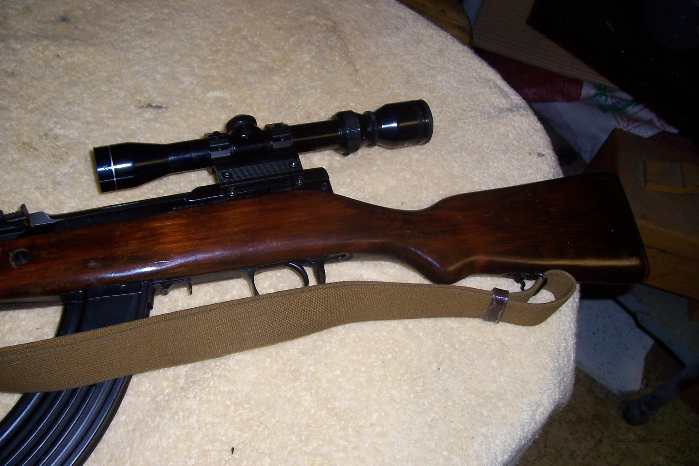 russian sks sniper rifle with sling... for sale at Gunsamerica.com ...