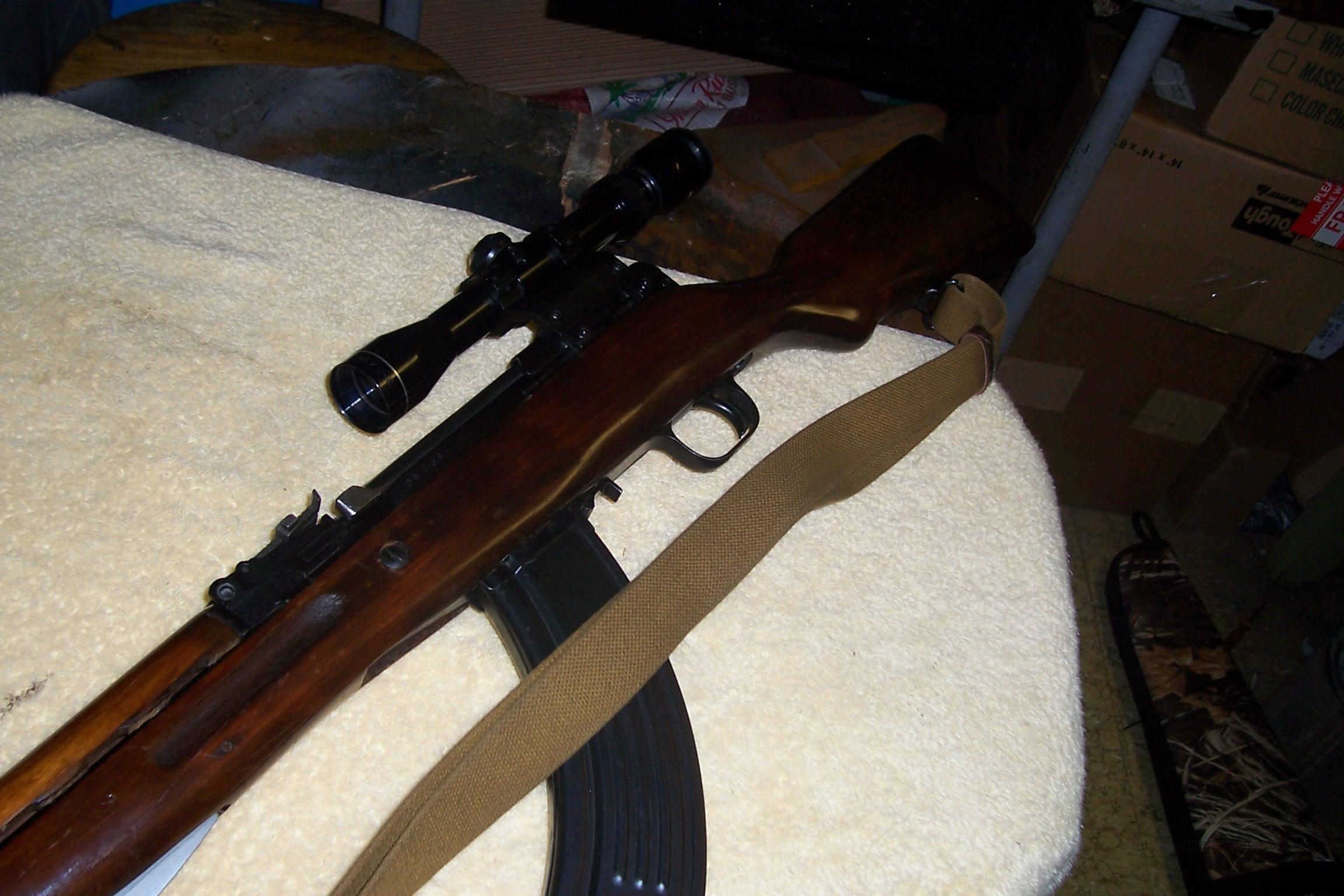 russian sks sniper rifle with sling... for sale at Gunsamerica.com ...
