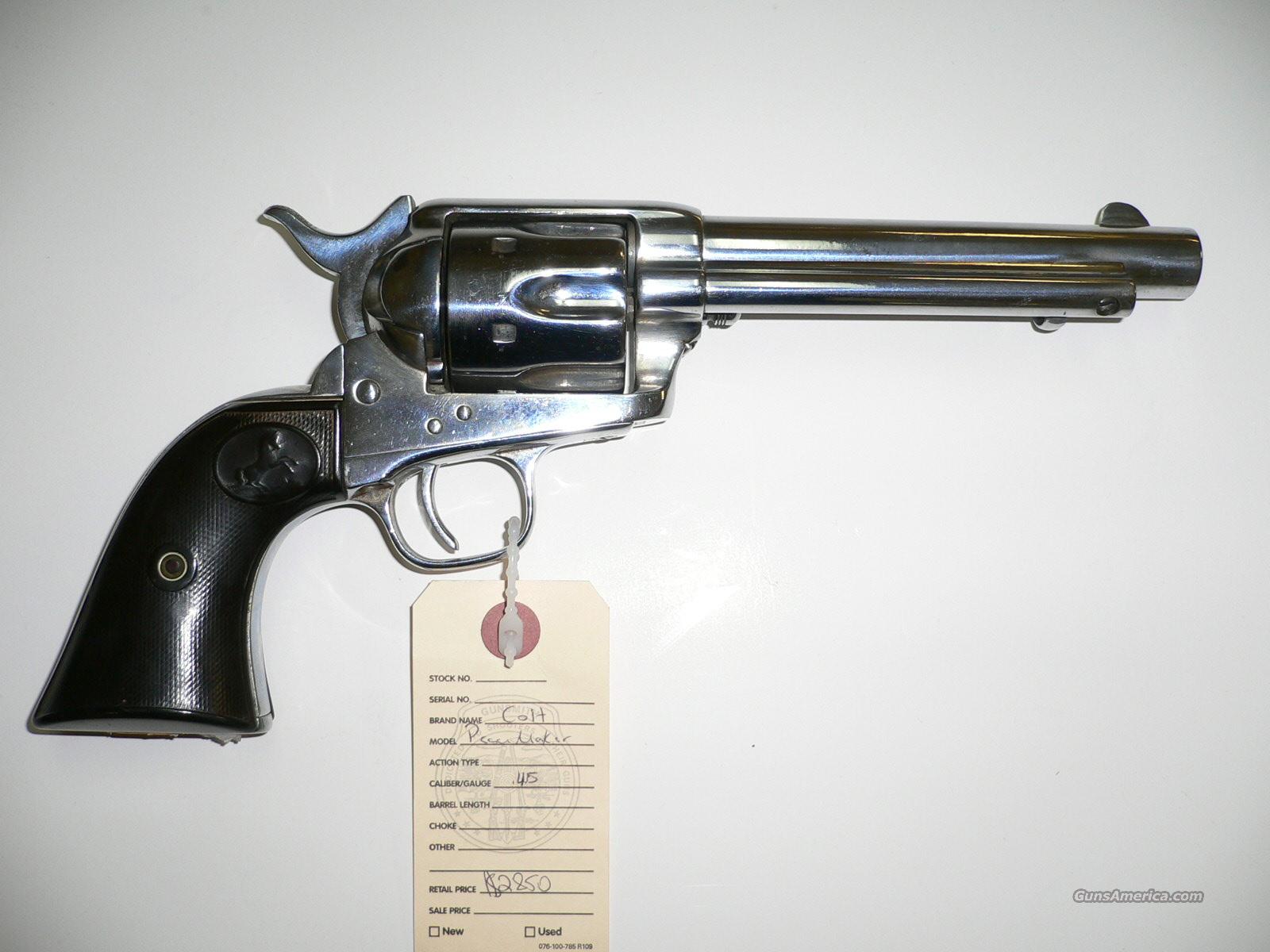 MODEL 1873 Colt Peacemaker .45LC 45... for sale at Gunsamerica.com ...