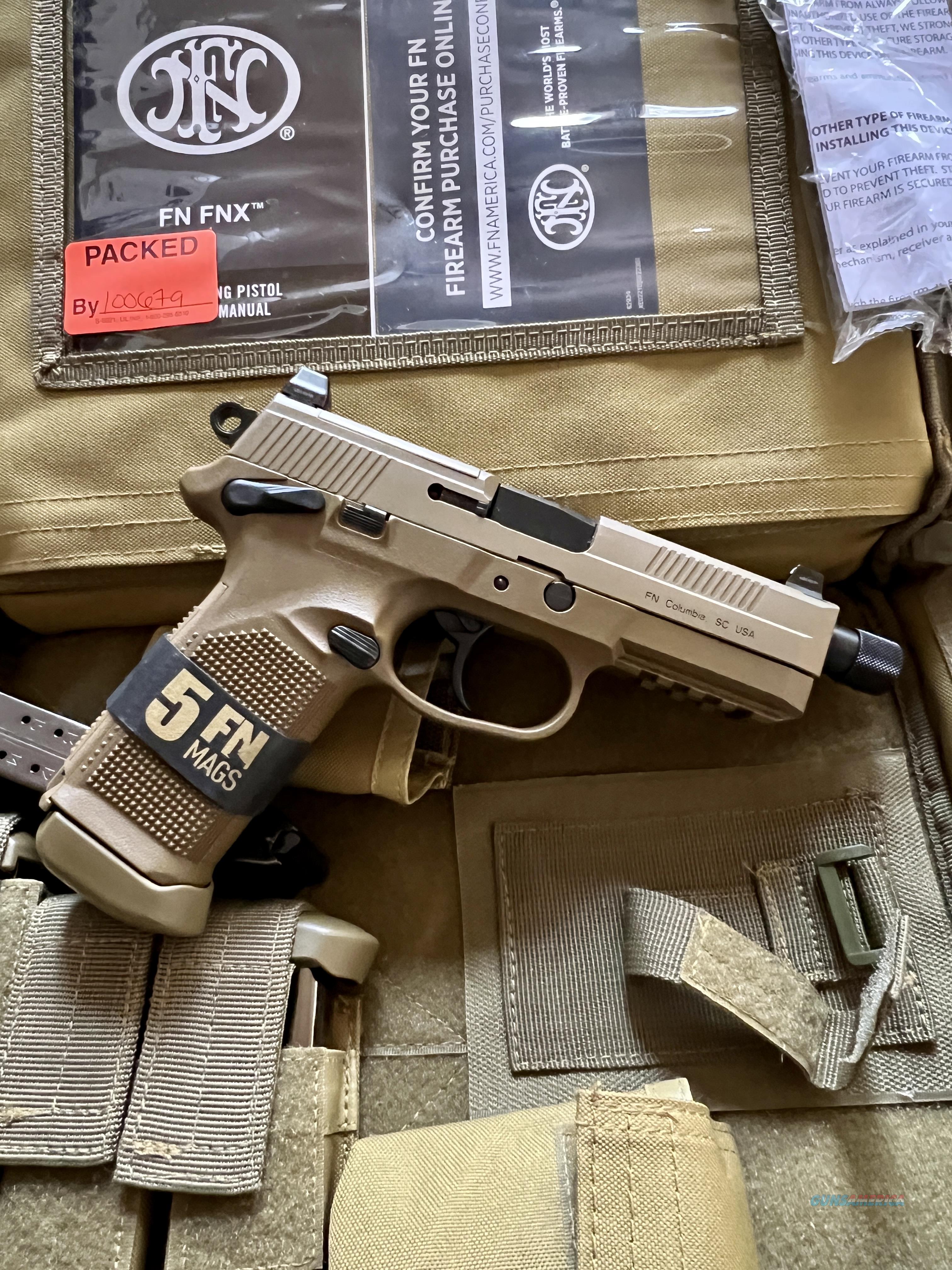 FNH USA FNX-45 Tactical 15+1 w/ 5 M... for sale at Gunsamerica.com ...