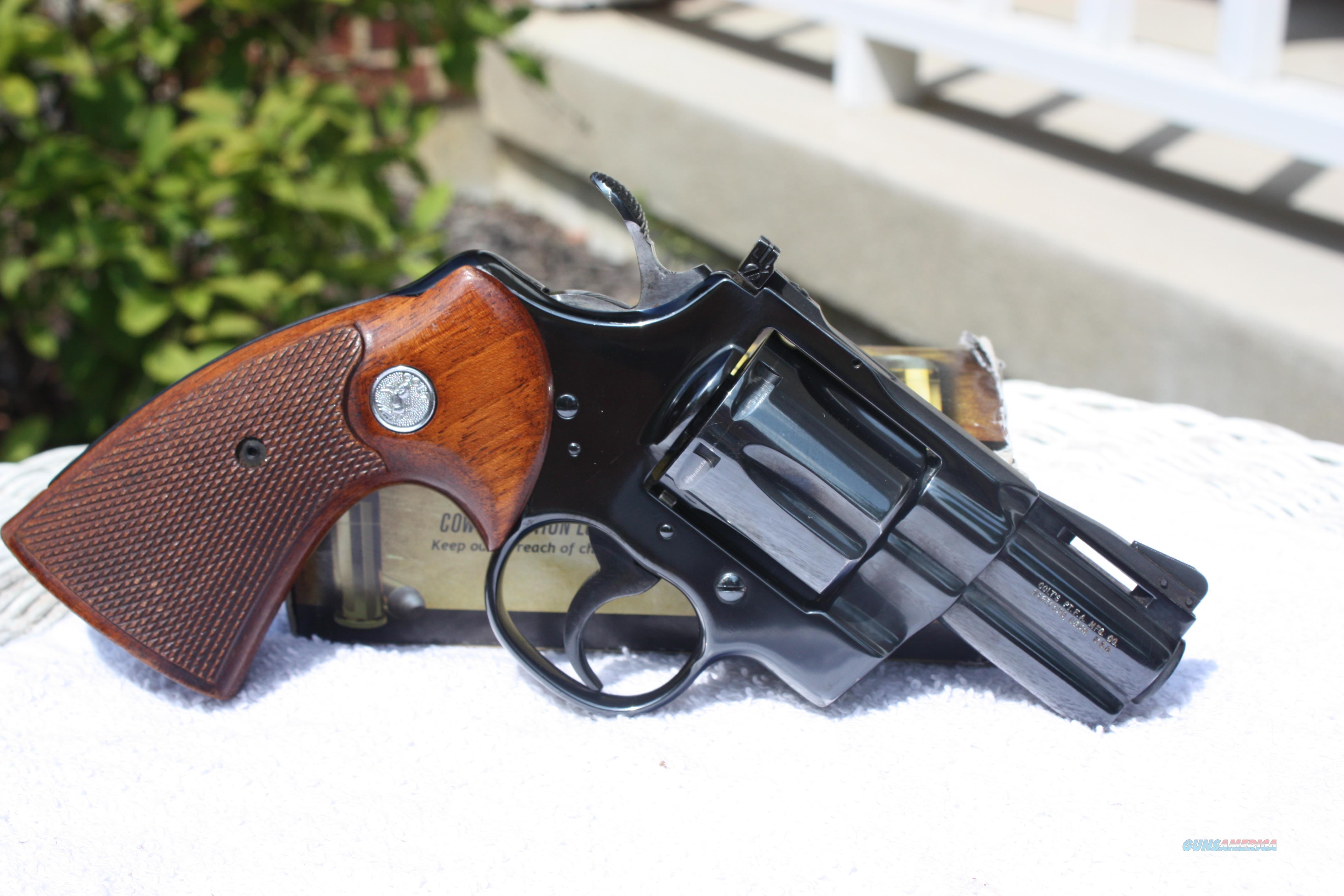 Colt Python 2.5" blue 1980 for sale at Gunsamerica.com: 932292670