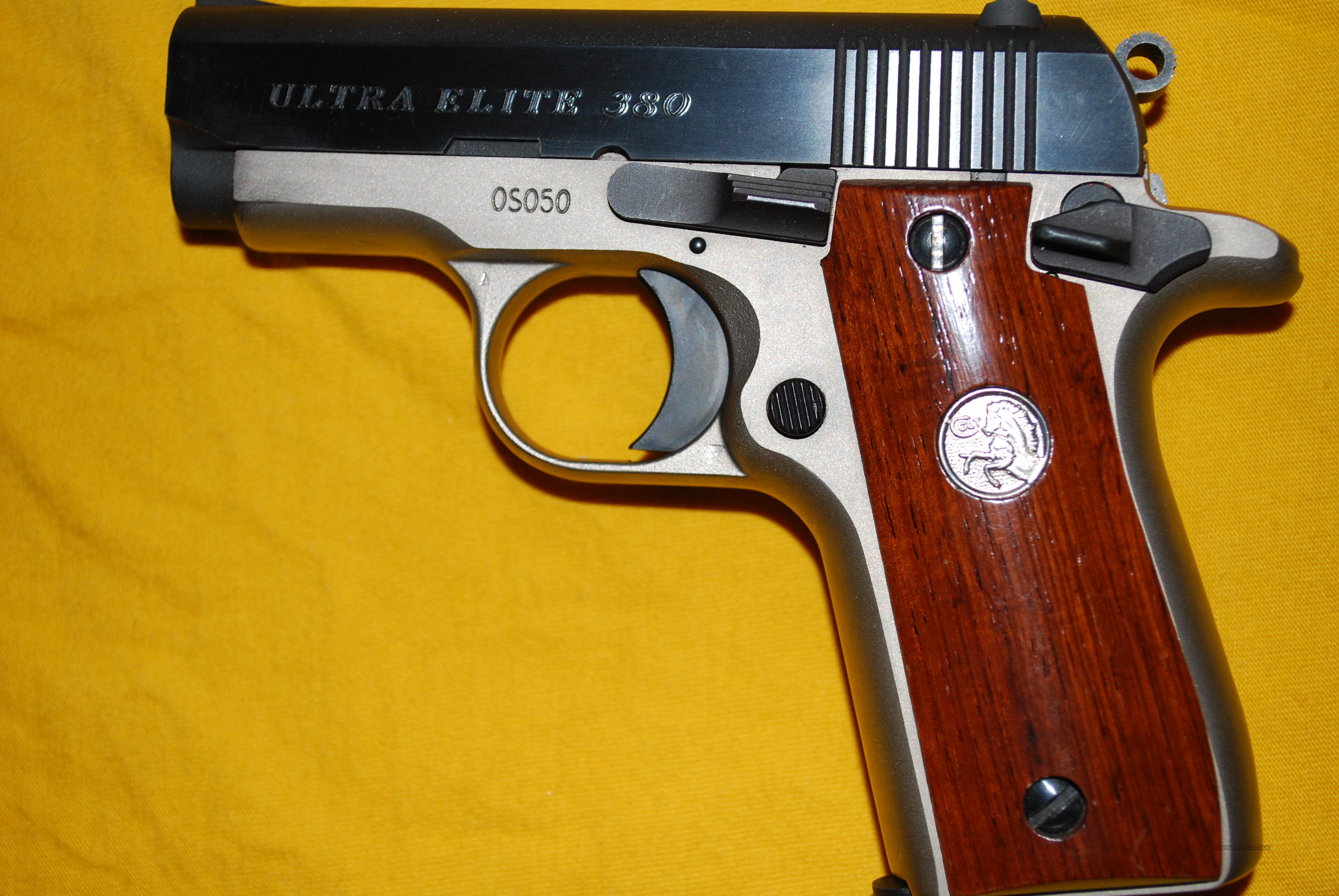 RARE ~ Colt Ultra Elite 380 ACP Pis... for sale at Gunsamerica.com ...