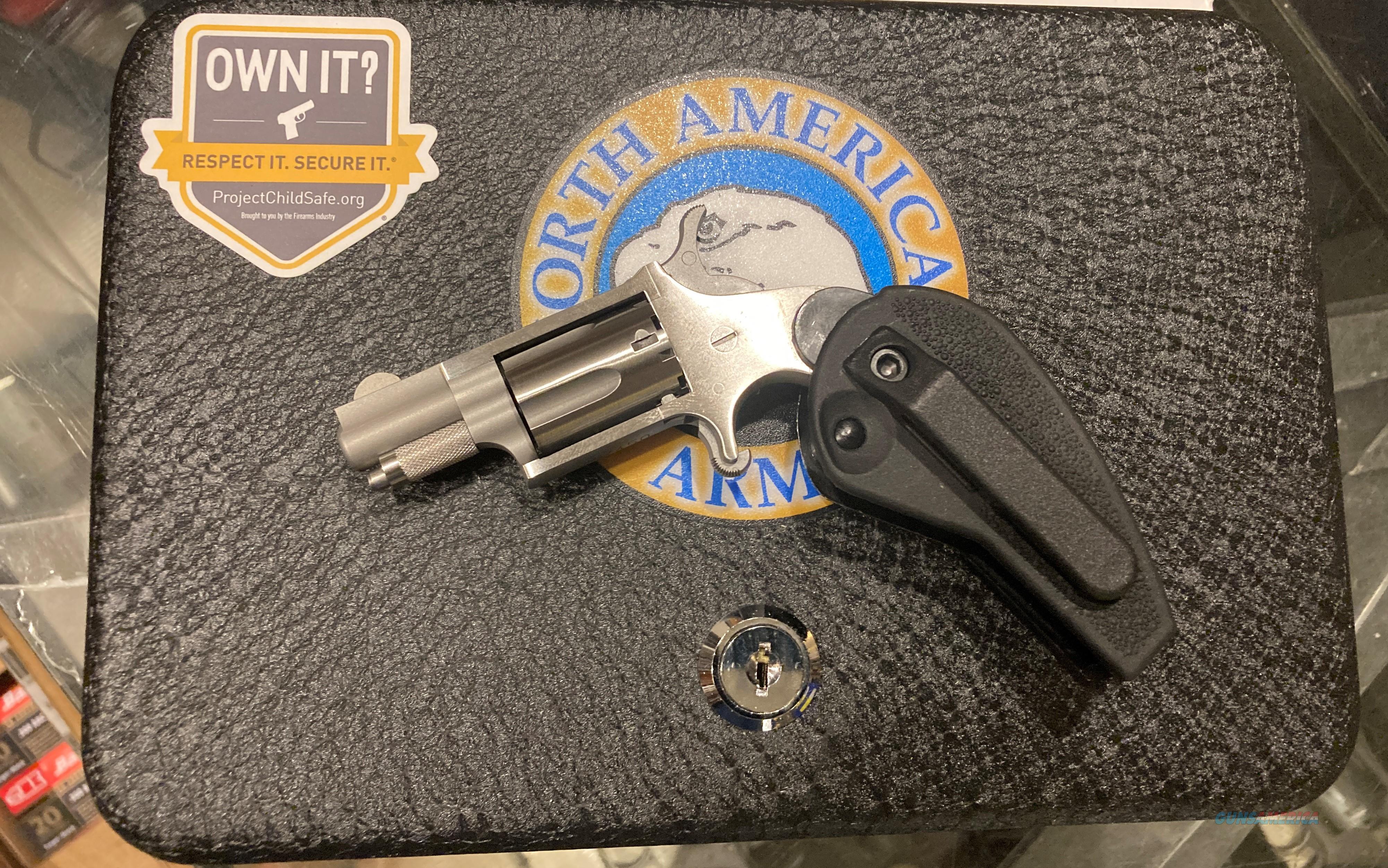 NAA 22LR folding pocket pistol North American Arms 22 LR w/ Holster ...