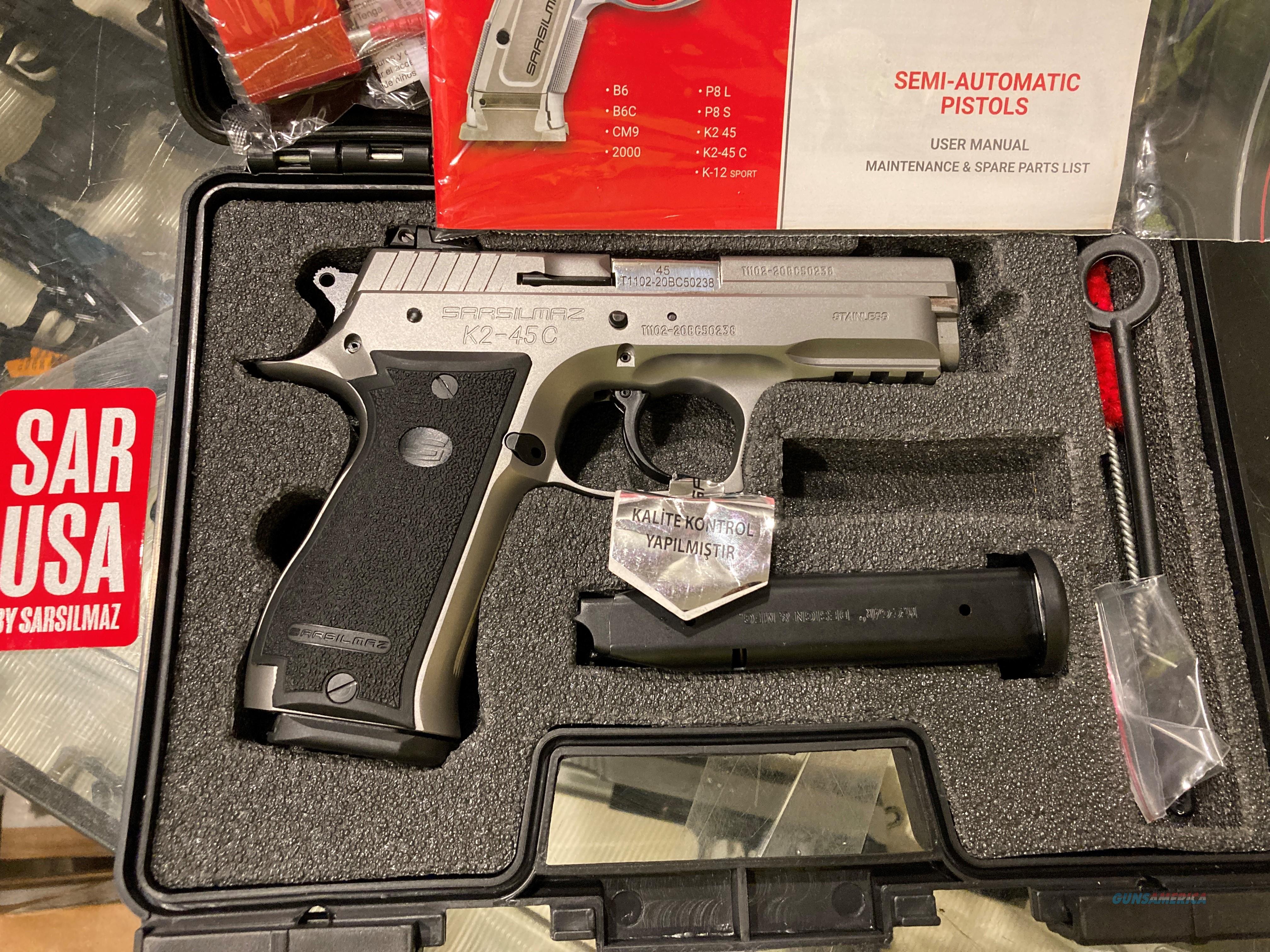 SAR K2 45C in 45 acp SAR USA by Sar... for sale at Gunsamerica.com: 997342281