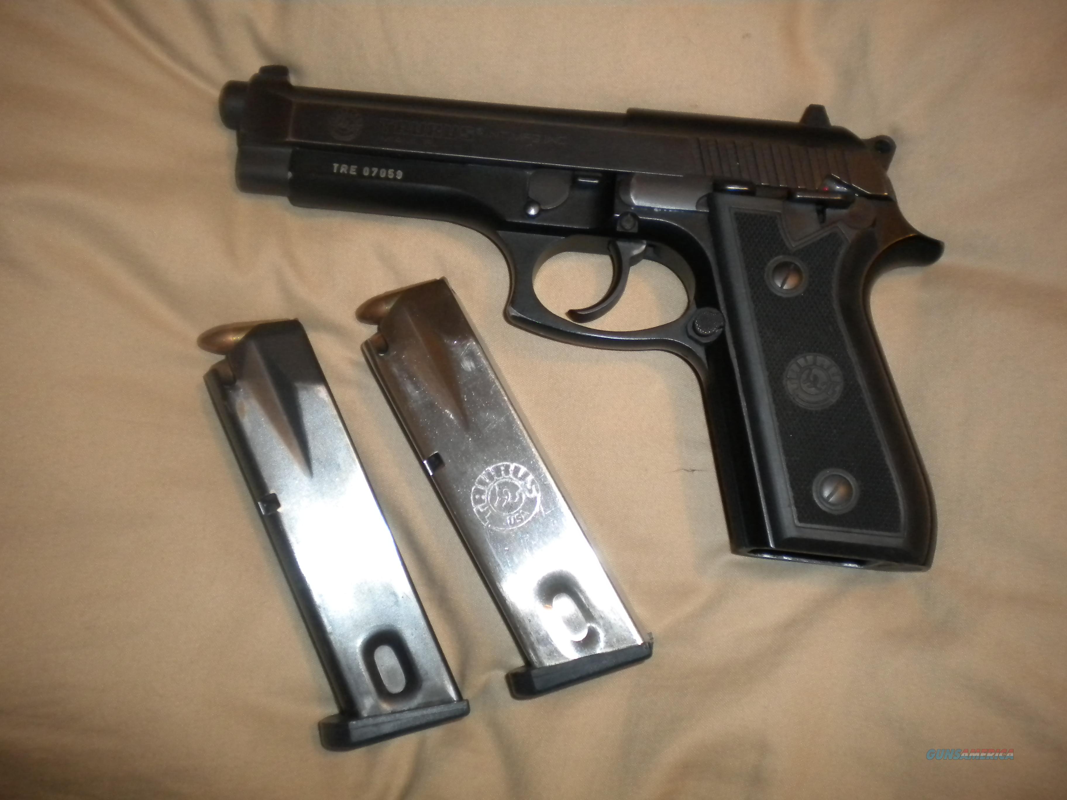 Taurus PT92 AF 9mm with 2-15 round ... for sale at Gunsamerica.com ...