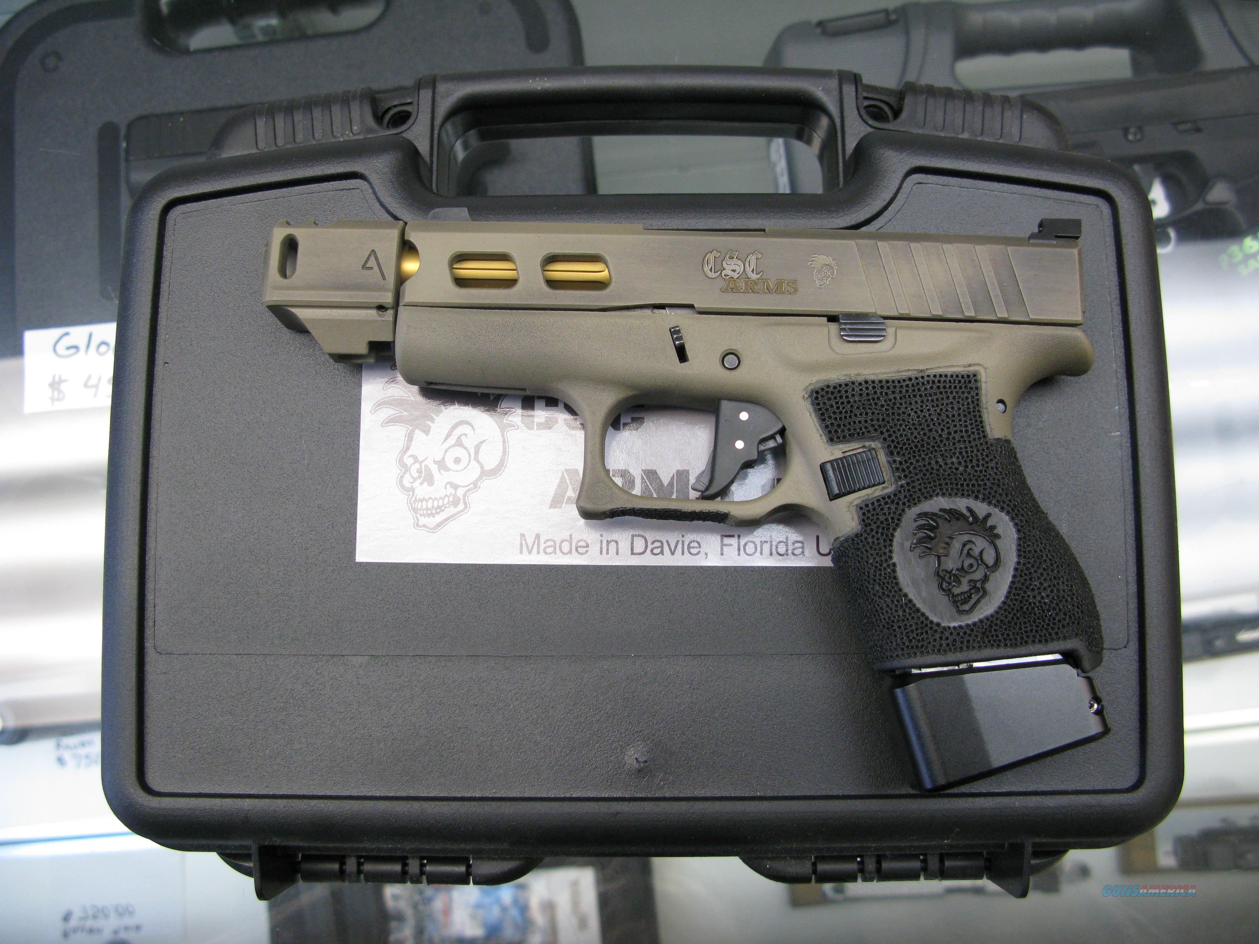 Custom Glock 43 9mm 9+1 Build by CS... for sale at Gunsamerica.com ...