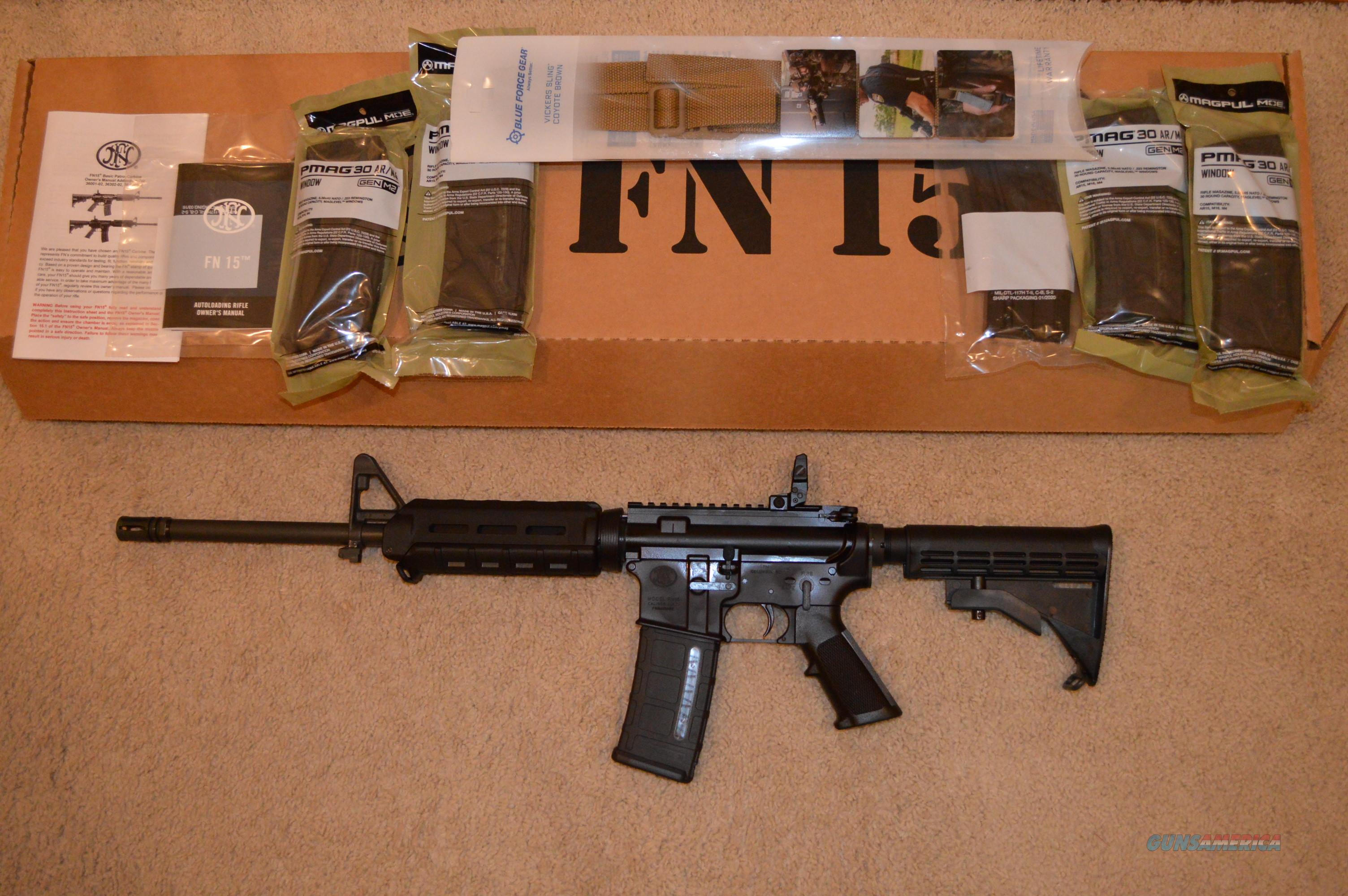 FN 15 Patrol Carbine + Extras for sale at Gunsamerica.com: 924053094