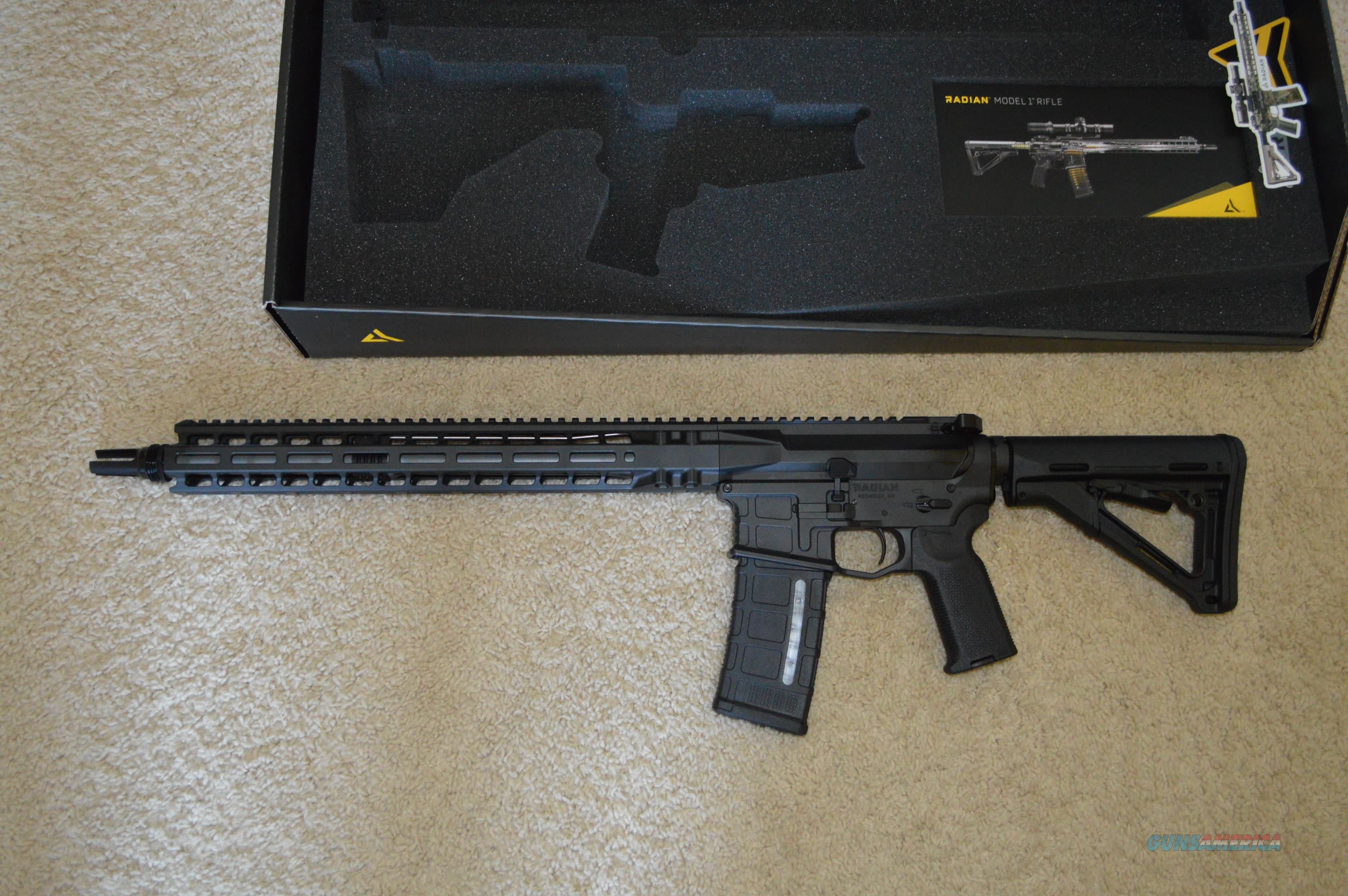 Radian Model 1 Rifle Black FREE SHI... for sale at Gunsamerica.com ...