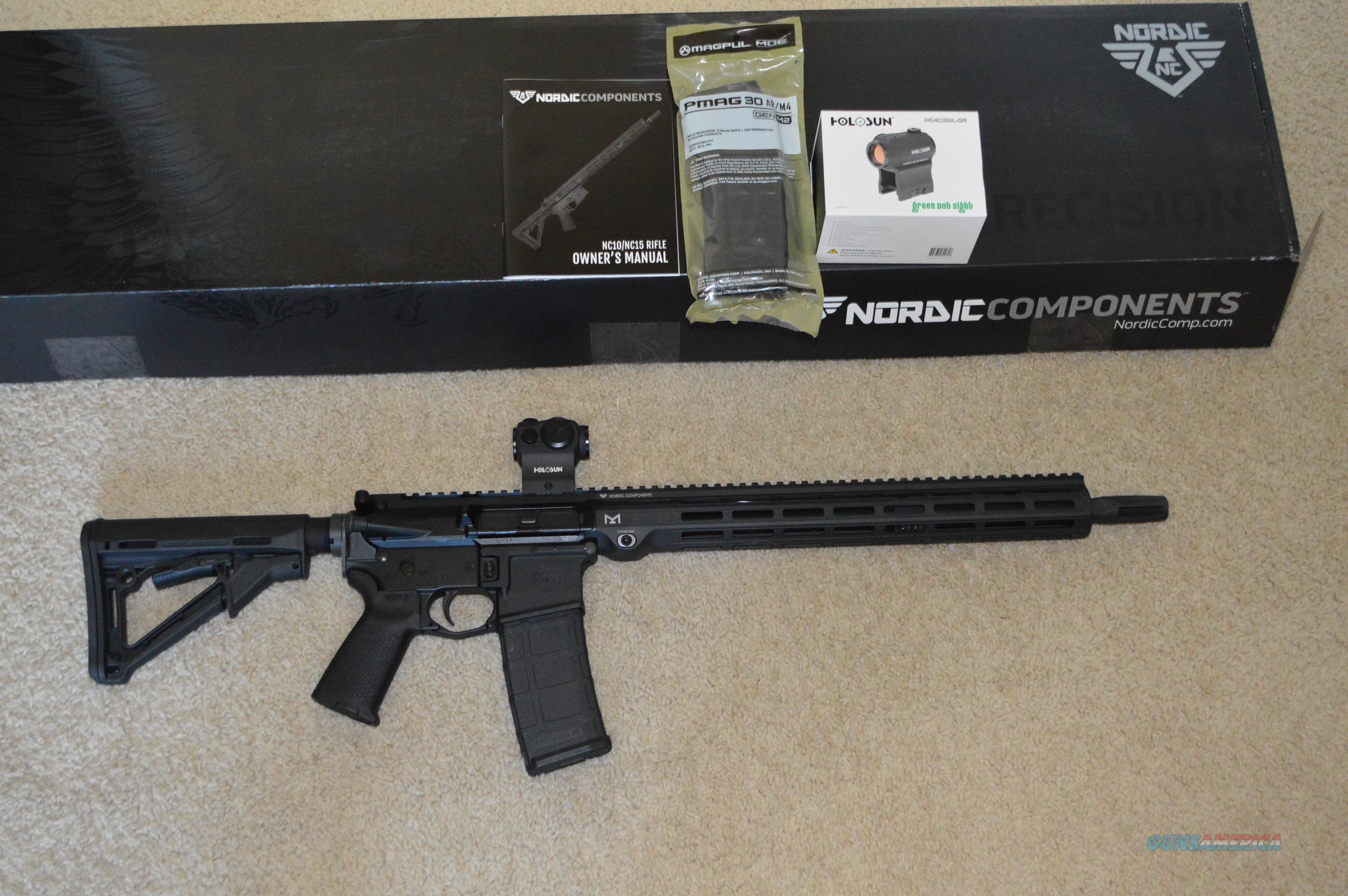 AR-15 Nordic NC15 + Extras! for sale at Gunsamerica.com: 952955598