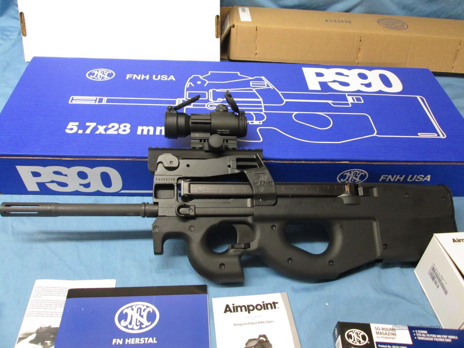 FN PS-90 + AimPoint PRO Sight + 3 M... for sale at Gunsamerica.com ...