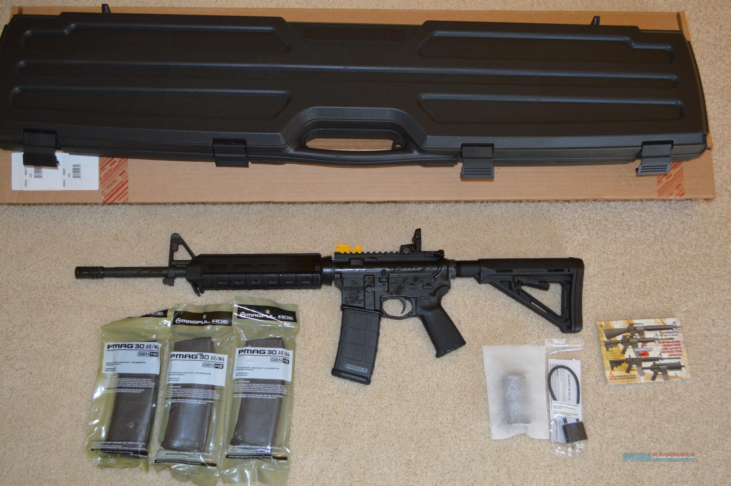 Bushmaster AR-15 MOE Midlength + Ex... for sale at Gunsamerica.com ...