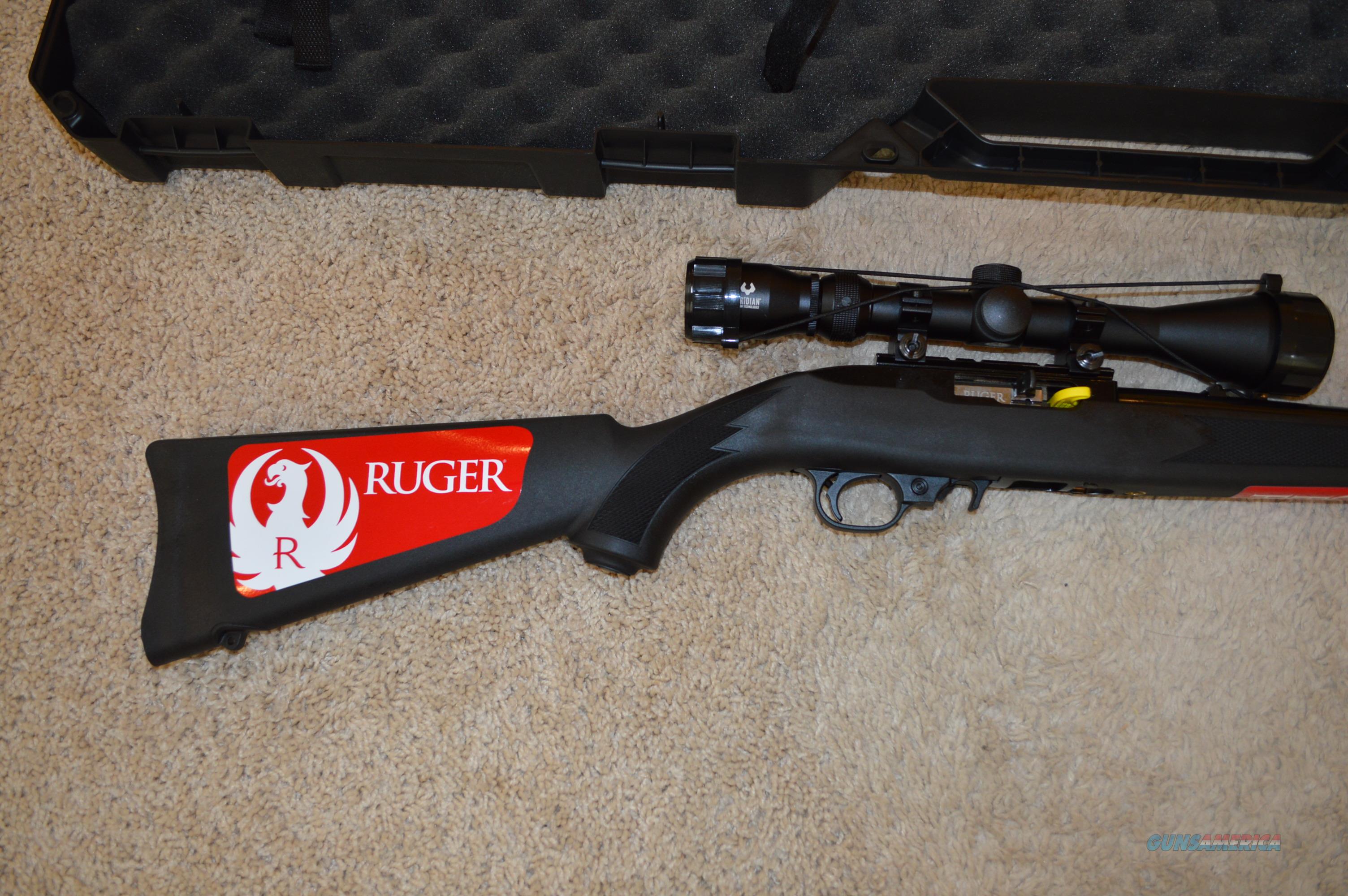 ON SALE! Ruger 10/22 w/Scope 31143 for sale at Gunsamerica.com: 992933065