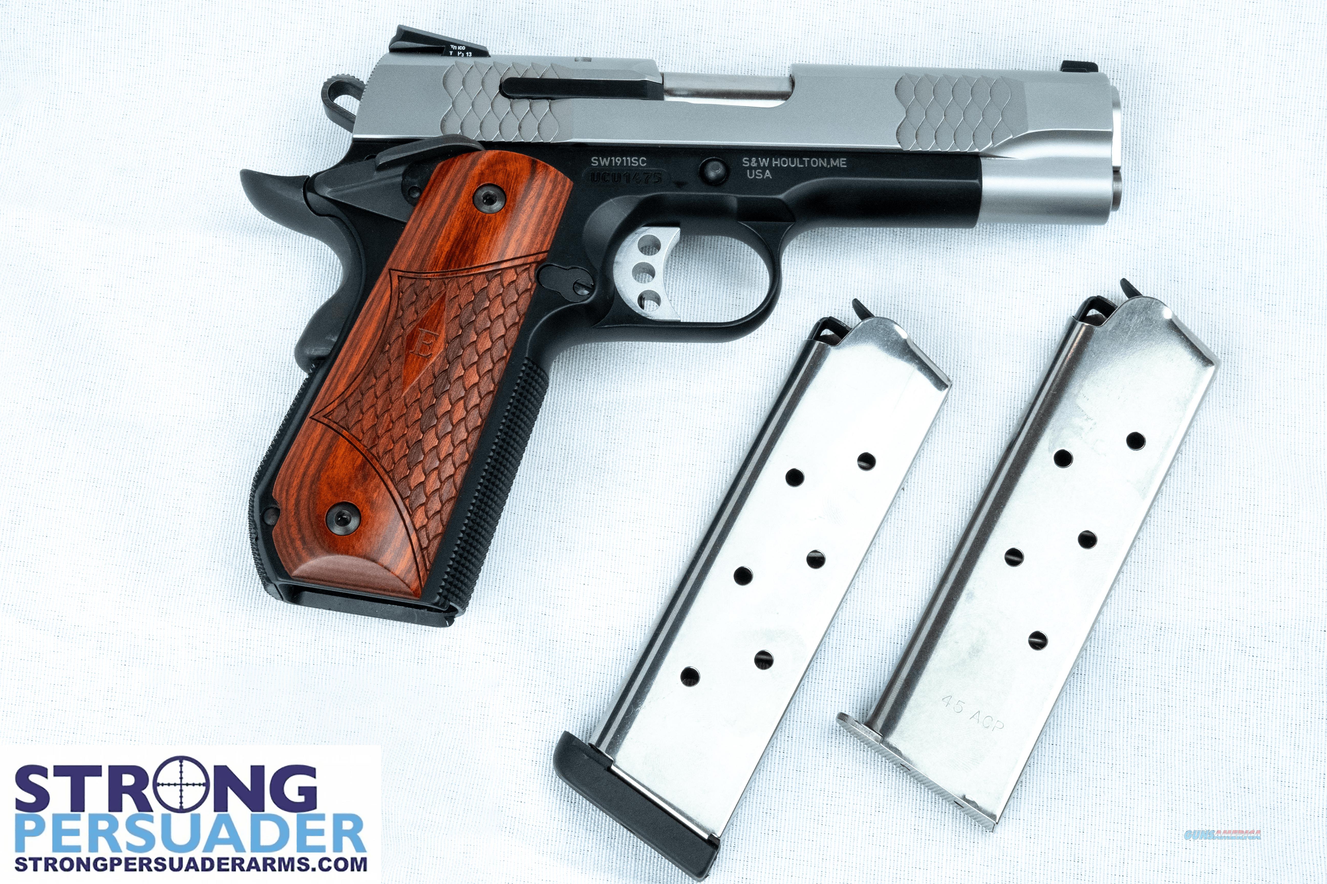 USED Smith and Wesson SW1911 SC E S... for sale at Gunsamerica.com ...