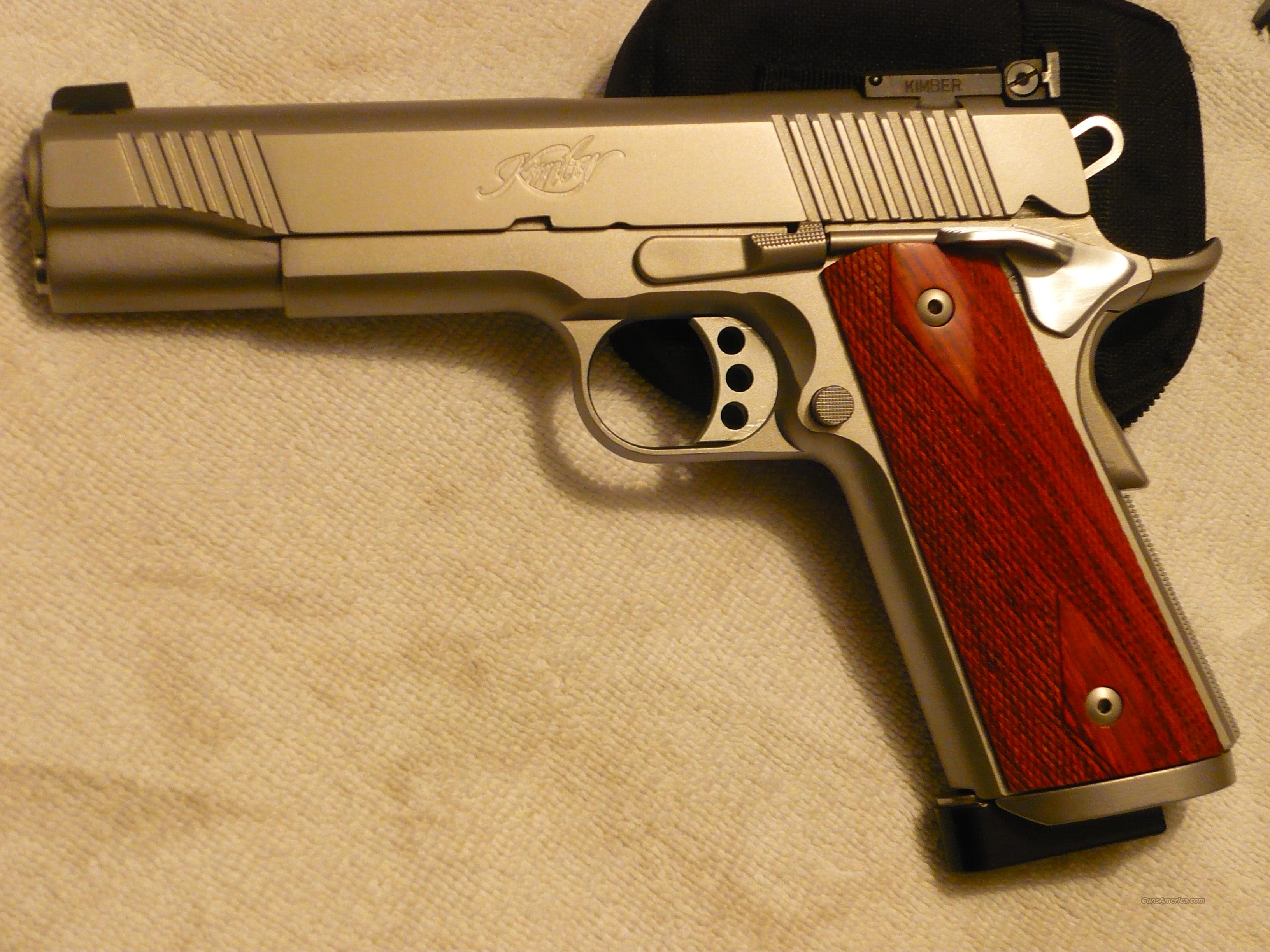 KIMBER 1911 CLASSIC STAINLESS TARGE... for sale at Gunsamerica.com ...