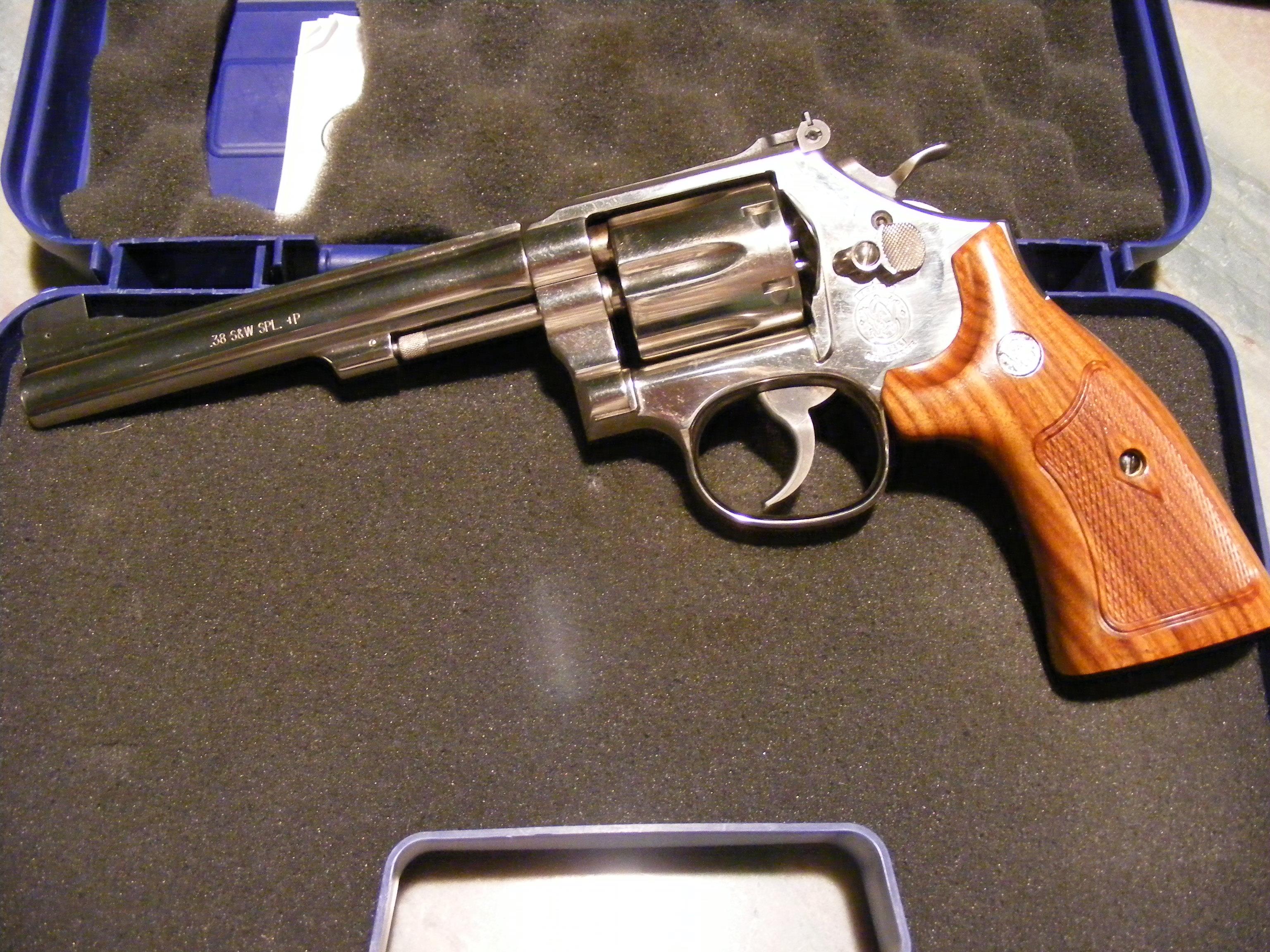 Smith & Wesson Model 14 Polished Ni... for sale at Gunsamerica.com ...