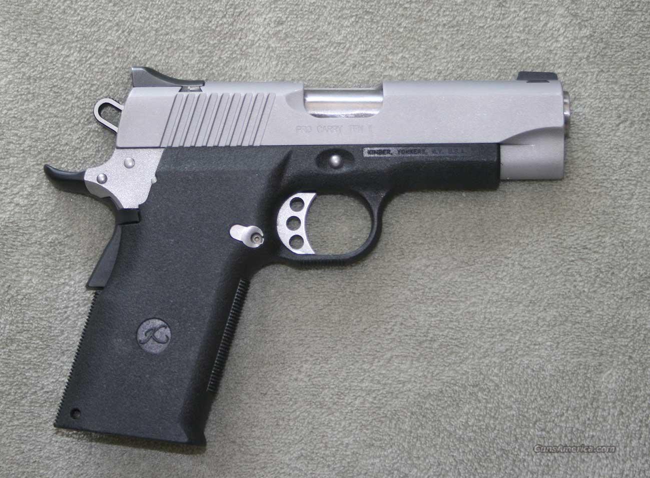 Kimber Stainless PRO CARRY TEN II .... for sale at Gunsamerica.com ...