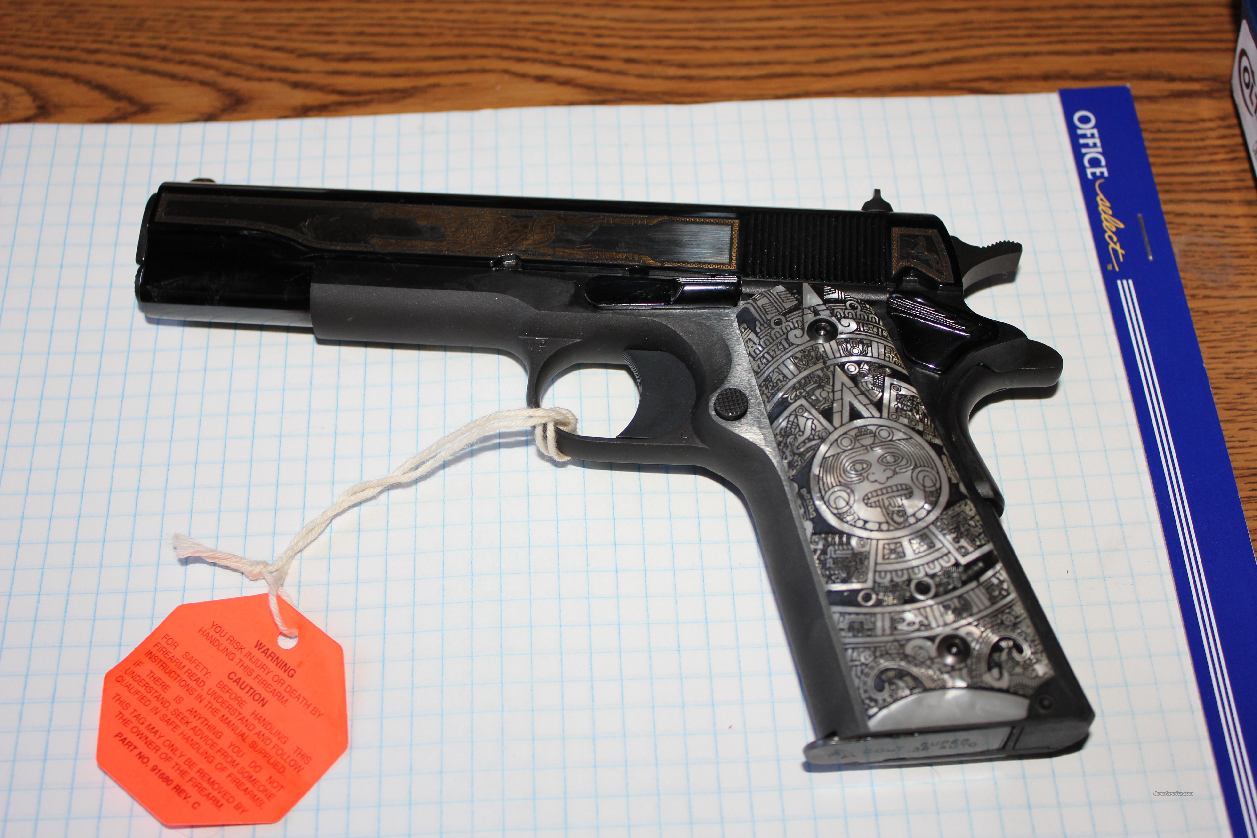 NIB COLT AZTEC GOLD 38 SUPER ON HAN... for sale at Gunsamerica.com ...