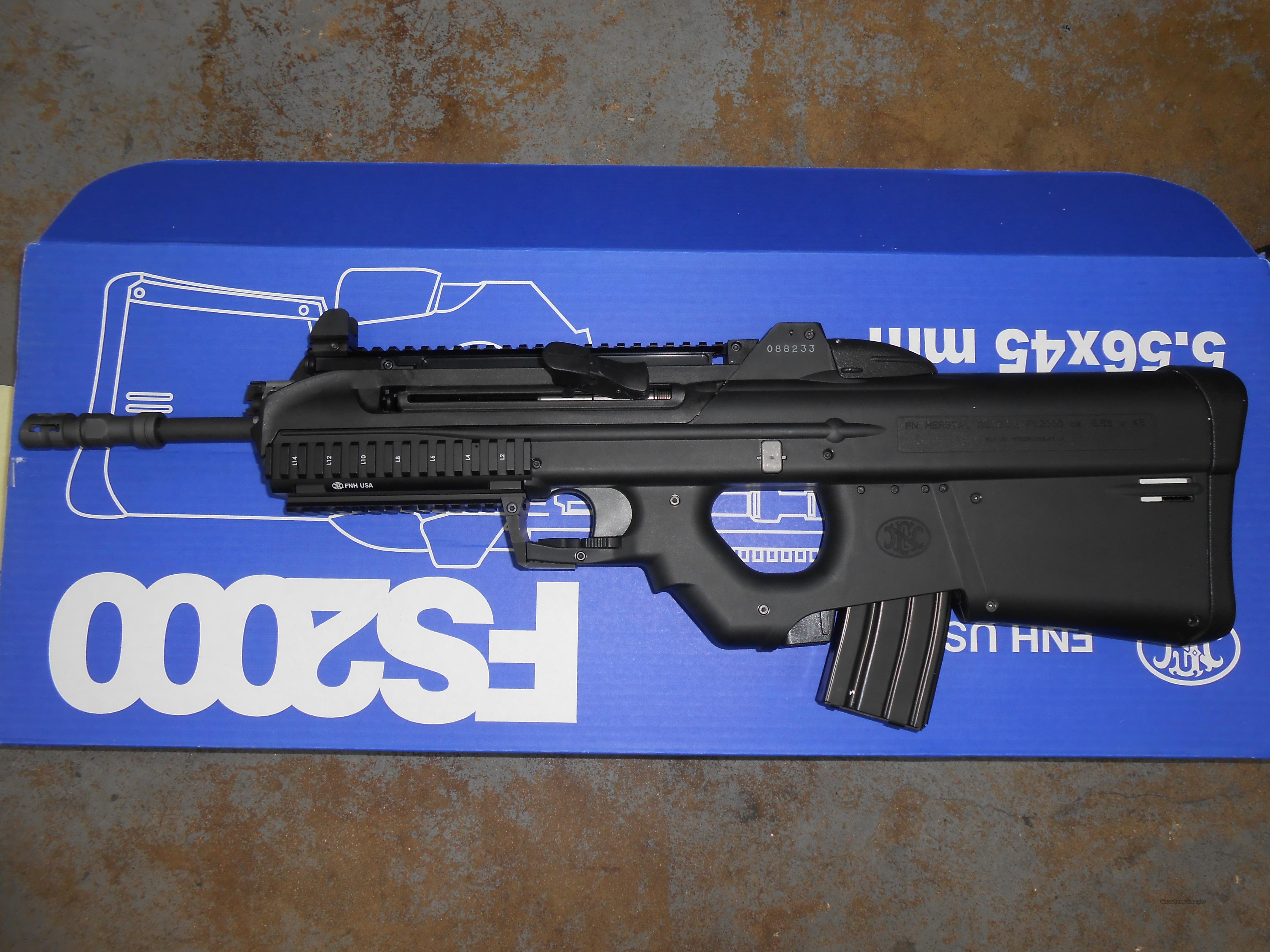 FNH FS2000 5.56X45MM BLACK for sale at Gunsamerica.com: 981337042
