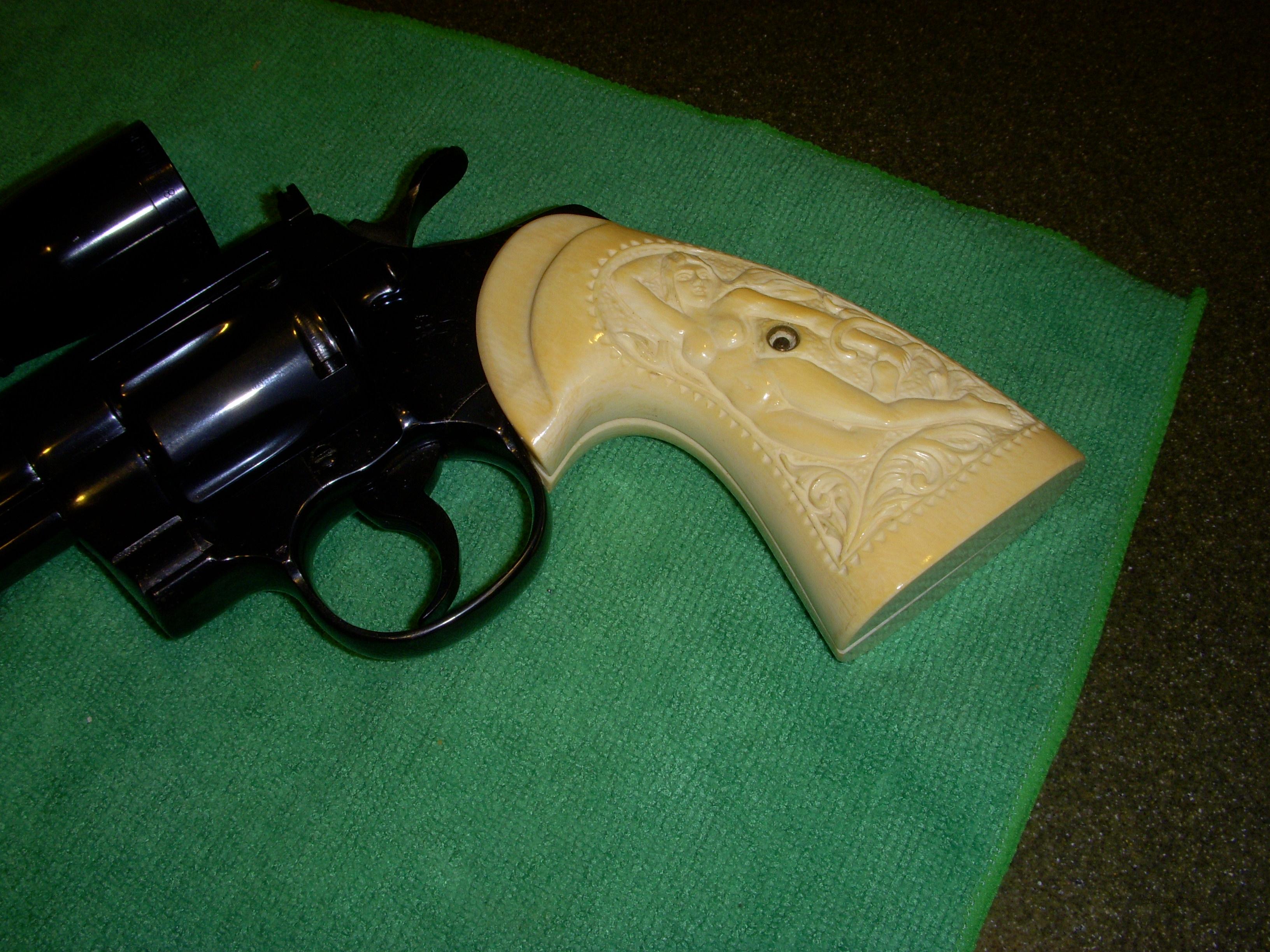 Elephant Ivory( GENUINE) Grips for ... for sale at Gunsamerica.com ...