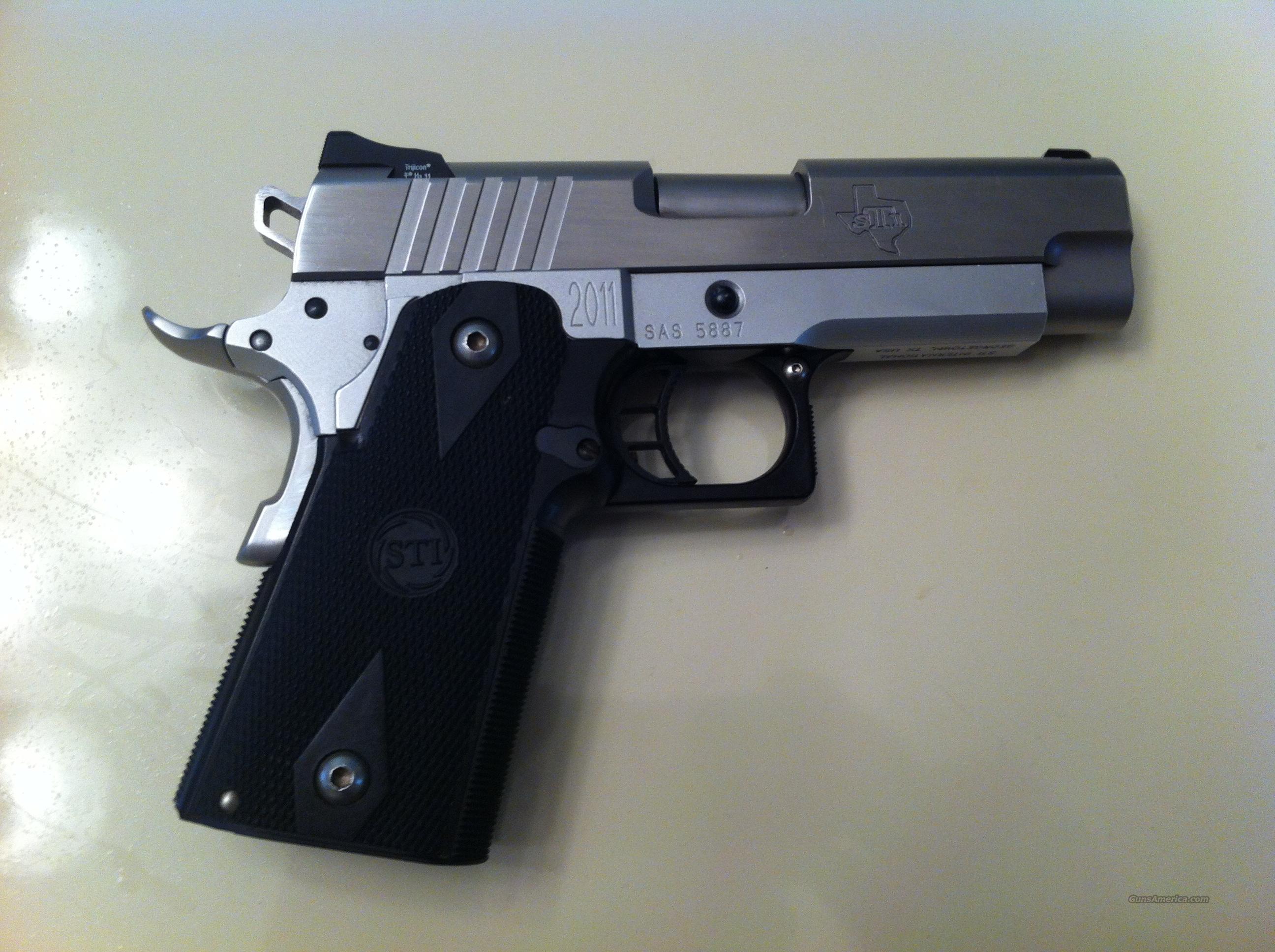 STI VIP 1911 45acp w/3 Hi-Cap Magazines for sale