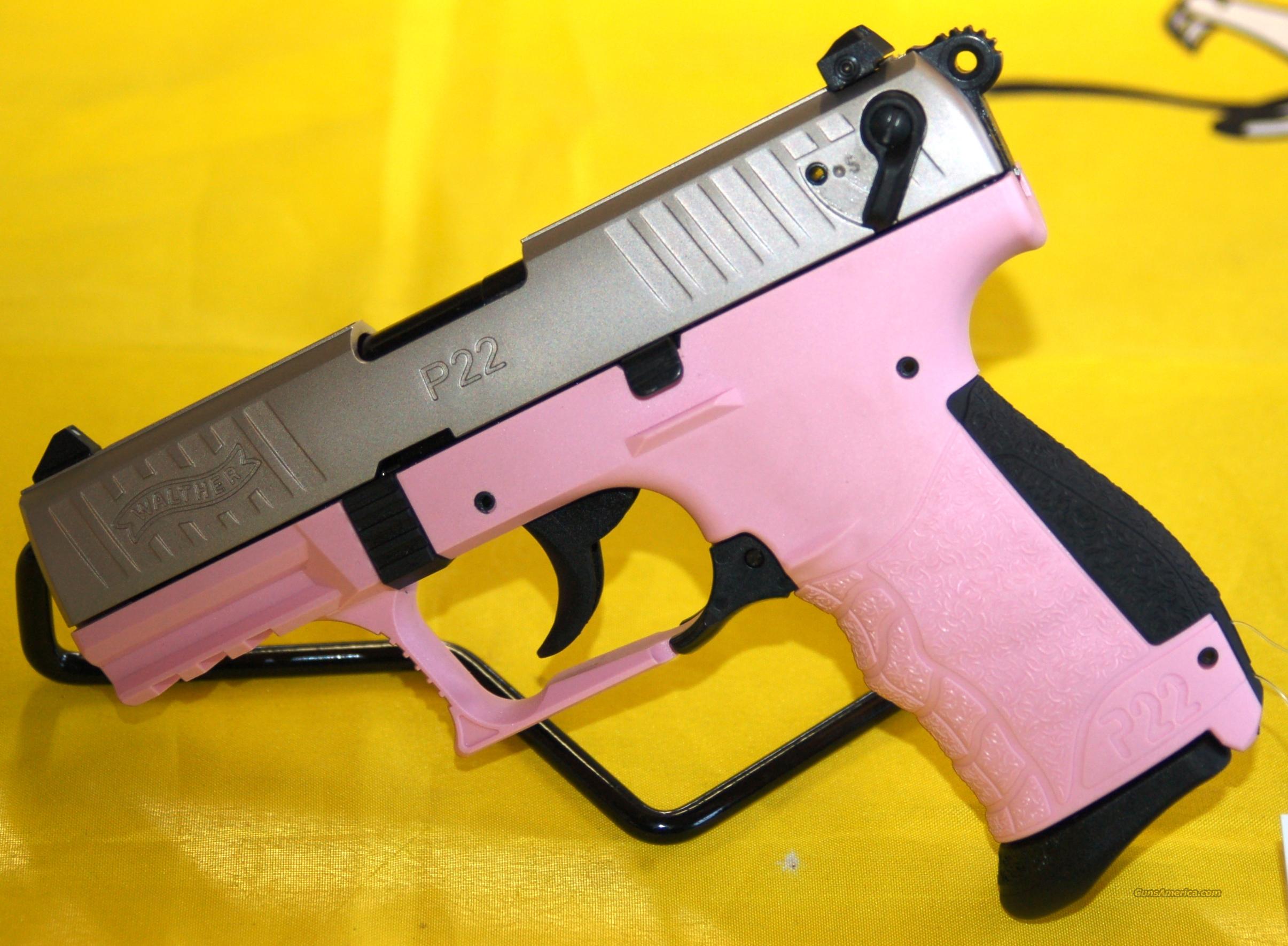 Walther P22 Pistol ***Pink w/Nickle... for sale at Gunsamerica.com ...
