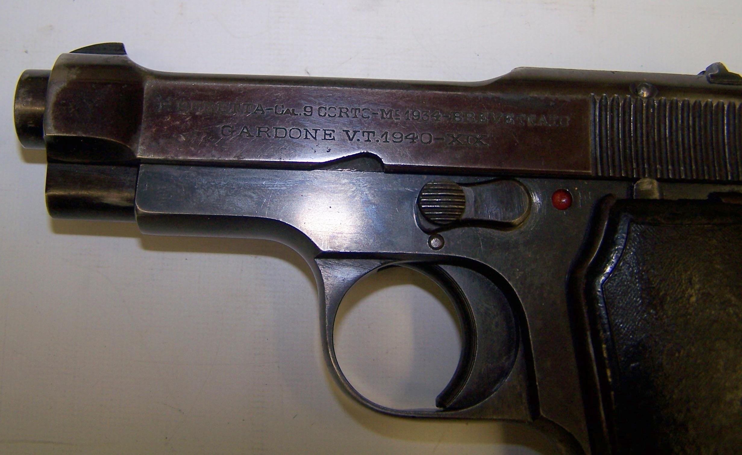 Beretta Model 1934 pistol 9 mm .380... for sale at Gunsamerica.com ...