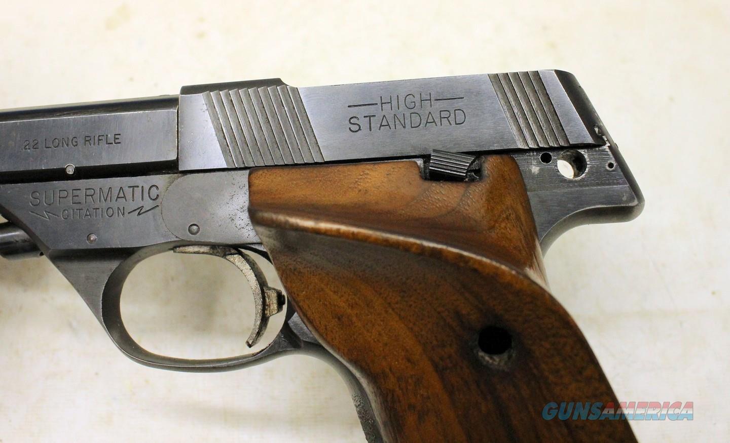 High Standard Model 107 Military Su... for sale at Gunsamerica.com ...