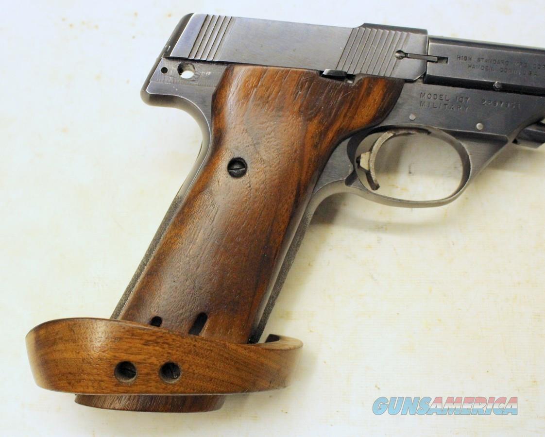 High Standard Model 107 Military Su... for sale at Gunsamerica.com ...