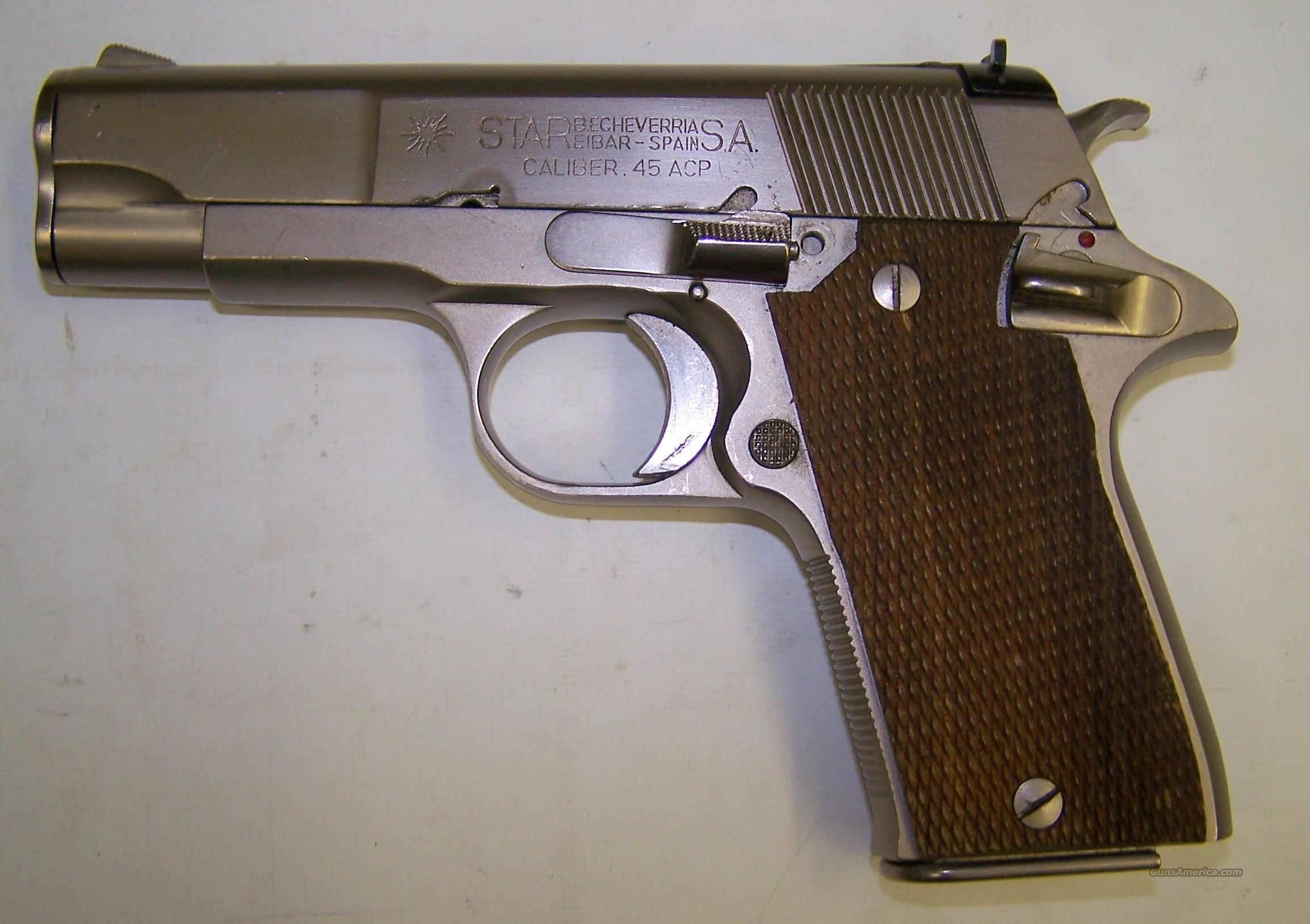 Star PD .45 ACP Single Action Pisto... for sale at Gunsamerica.com: 971092720