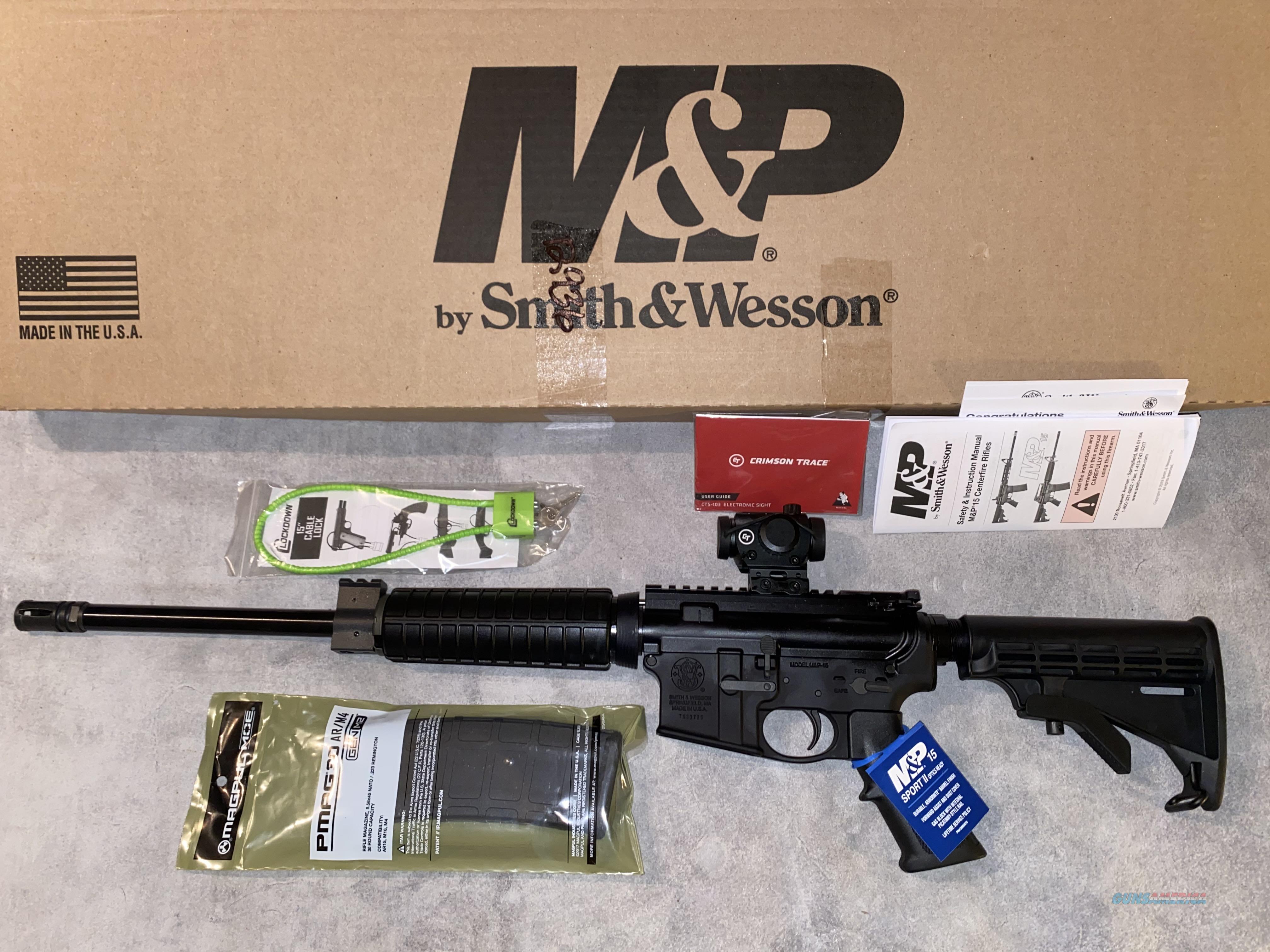 SMITH & WESSON M&P AR 15 SPORT II O... for sale at Gunsamerica.com ...