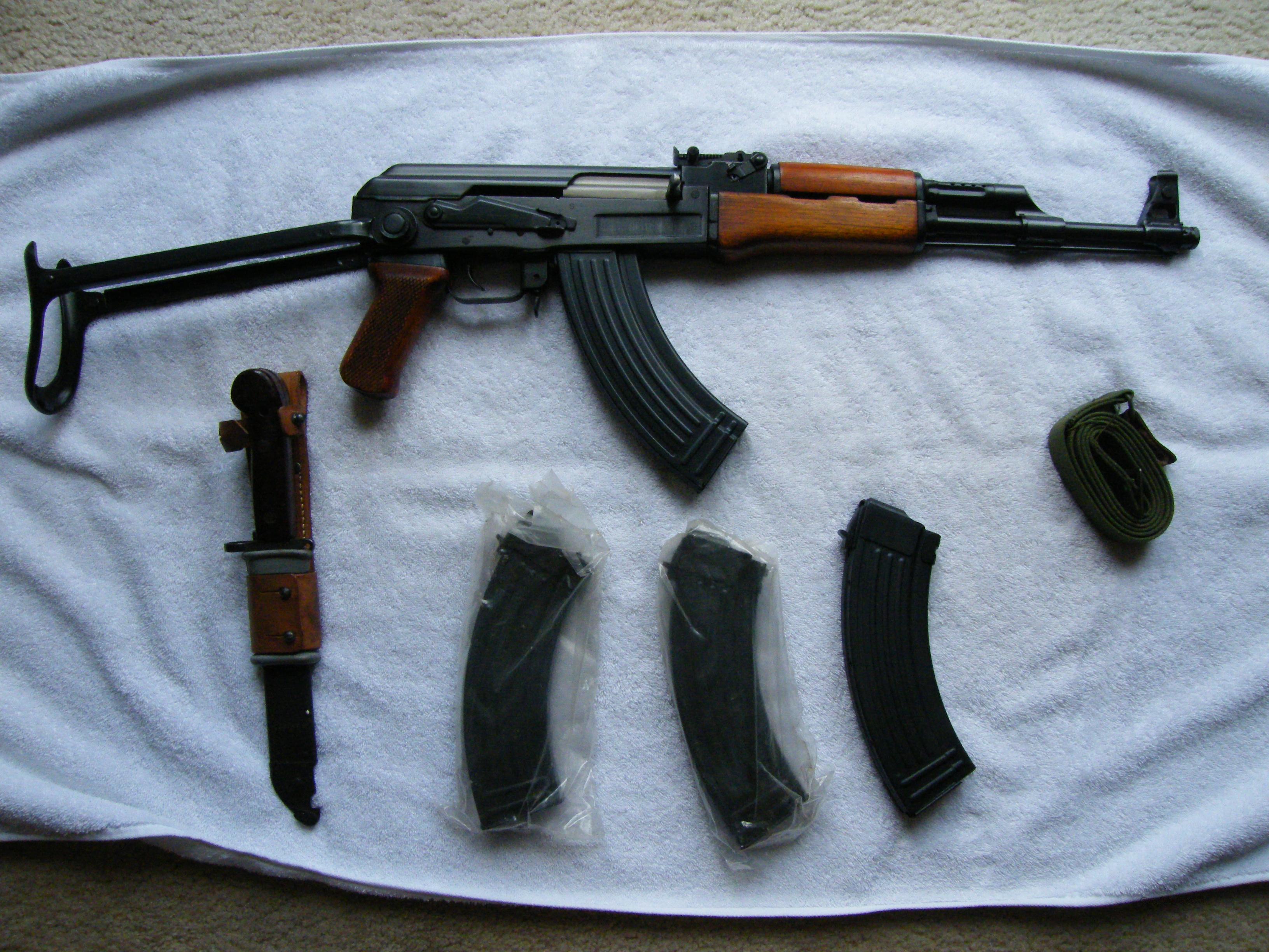 Polytec Legend AK-47 folder for sale at Gunsamerica.com: 972065381