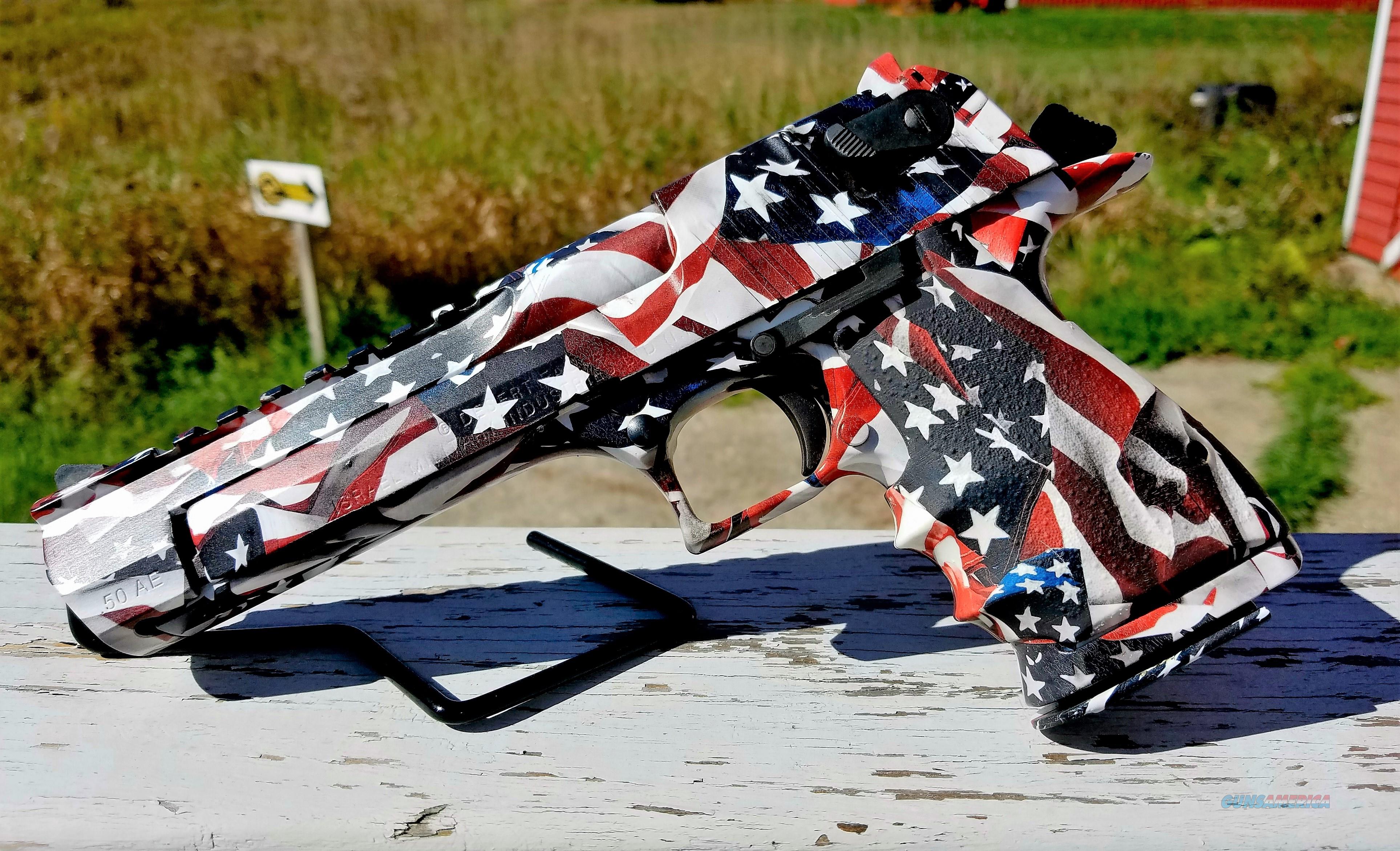 Desert Eagle American Flag