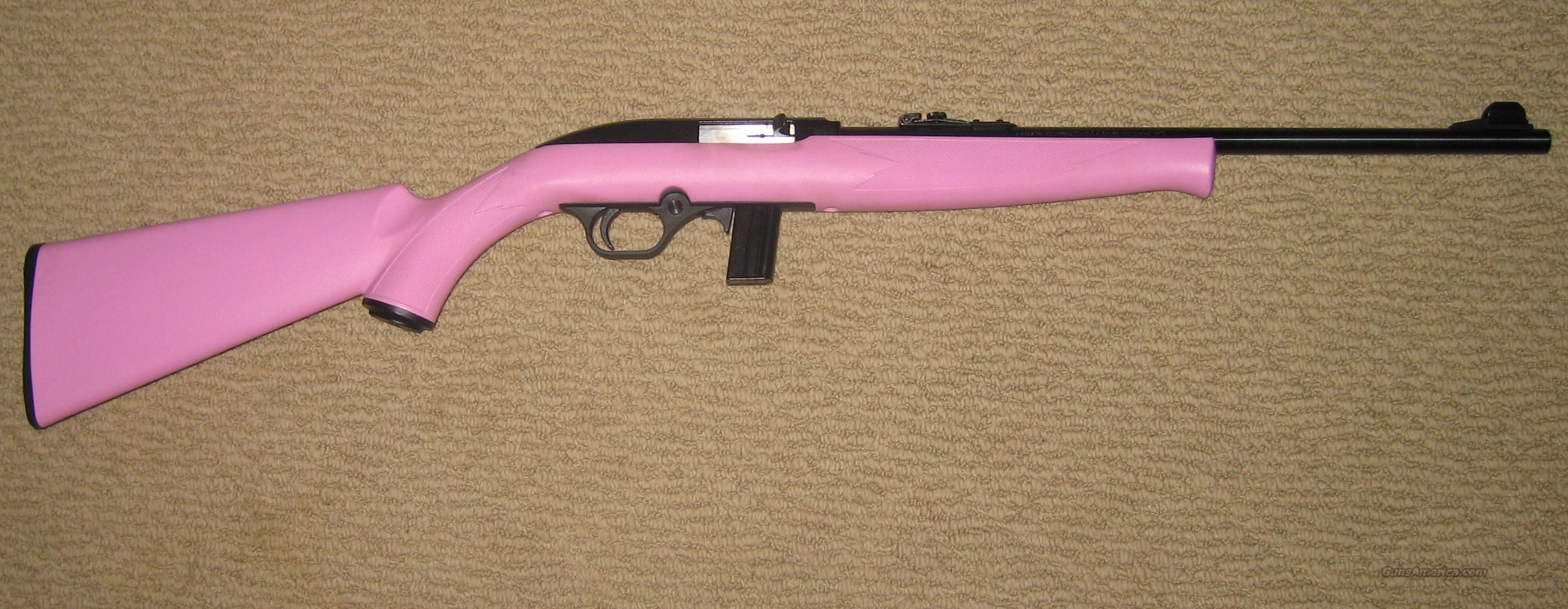 Pink 22 Rifle Semi Auto