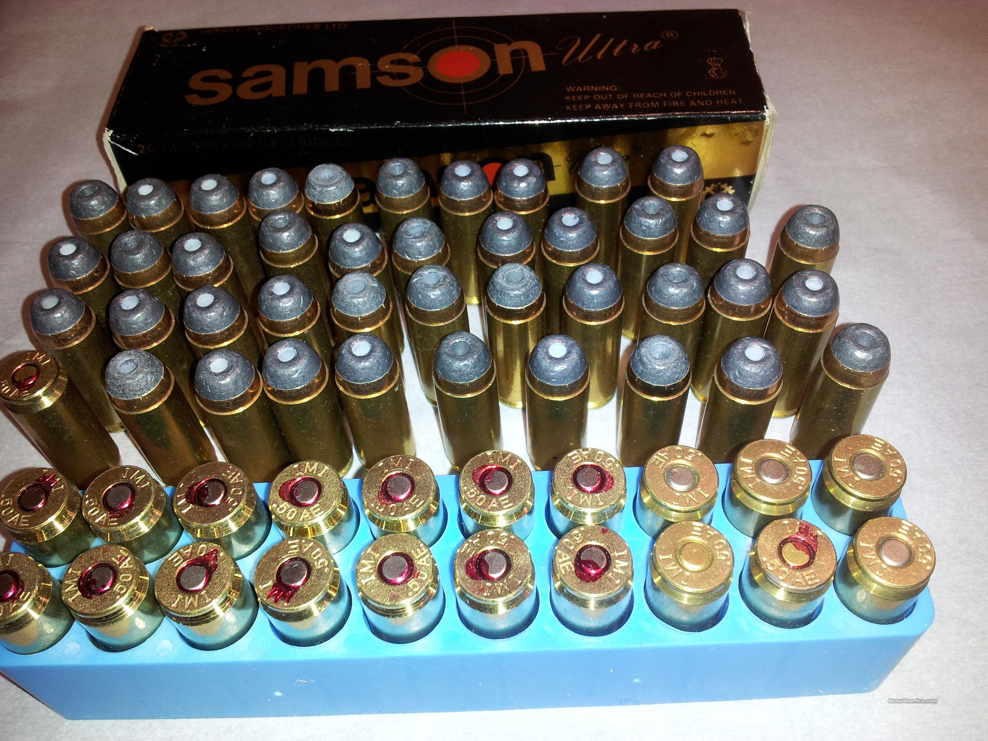 50 AE Desert Eagle Ammo 60 Rounds H... for sale at Gunsamerica.com: 917678409