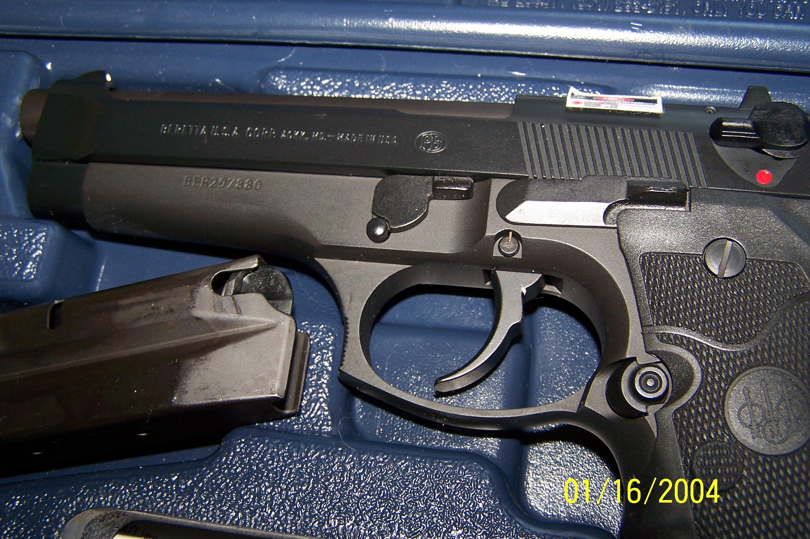 BERETTA 92FS 9mm PARABELLUM for sale at Gunsamerica.com: 909443204