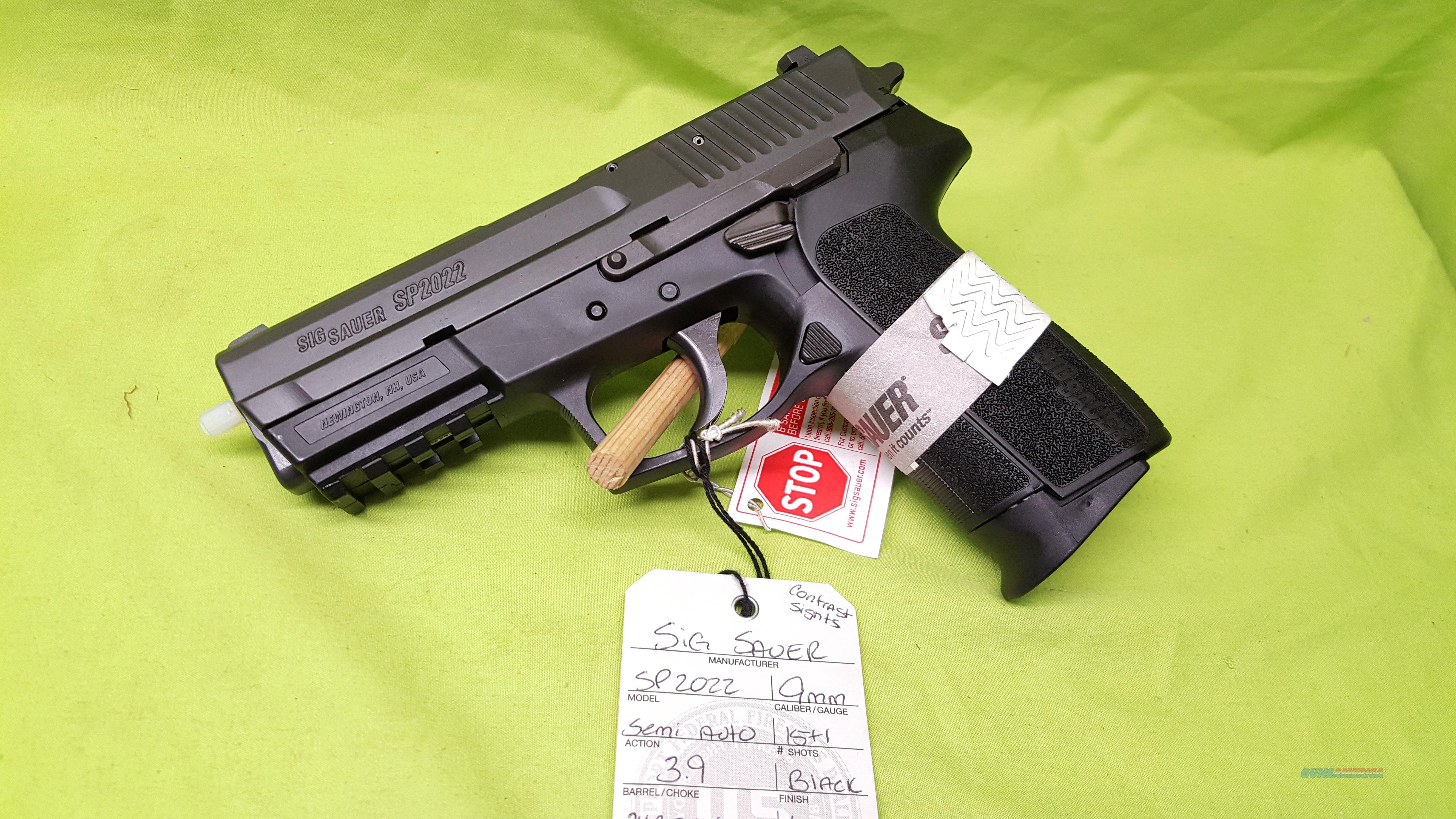 SIG SAUER SP2022 2022 9 MM 9MM 15RD... for sale at Gunsamerica.com ...