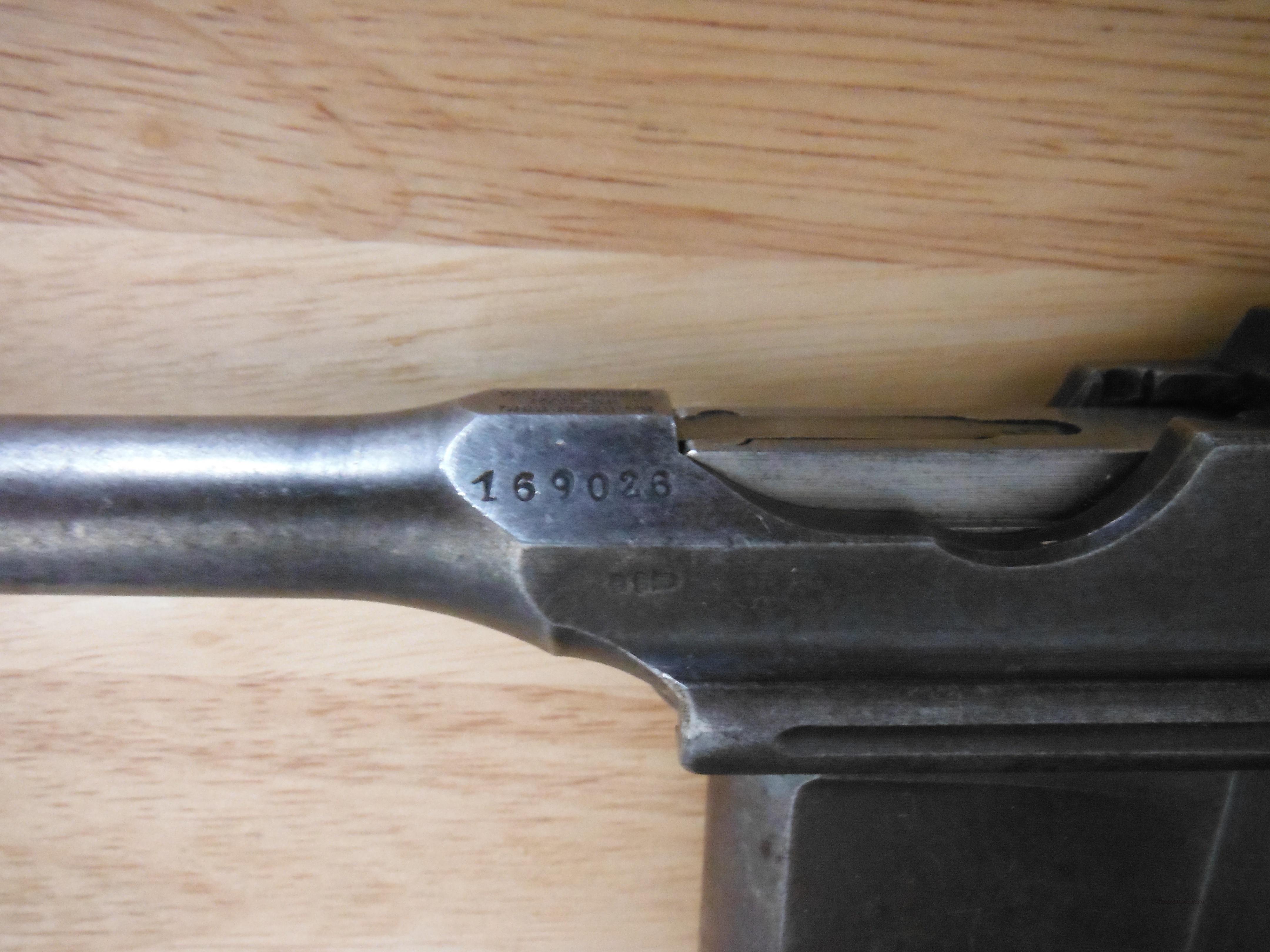 MAUSER "BROOM HANDLE" PISTOL for sale