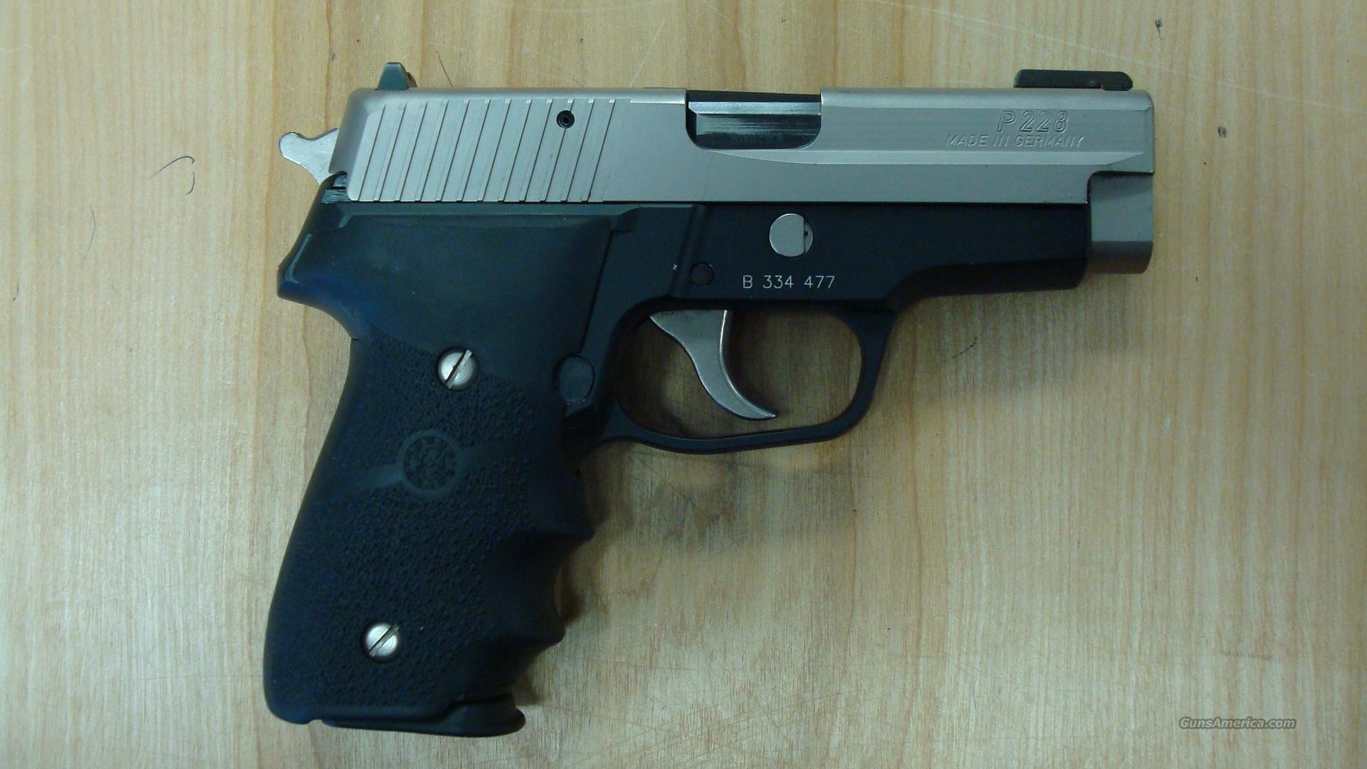 SIG SAUER P228 TWO TONE 9MM MINT for sale at Gunsamerica.com: 909177462